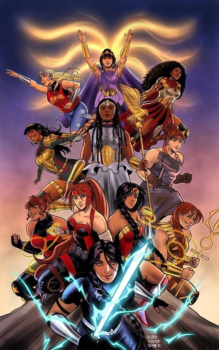 ArtStation - Wonder Woman: The Amazon Corps