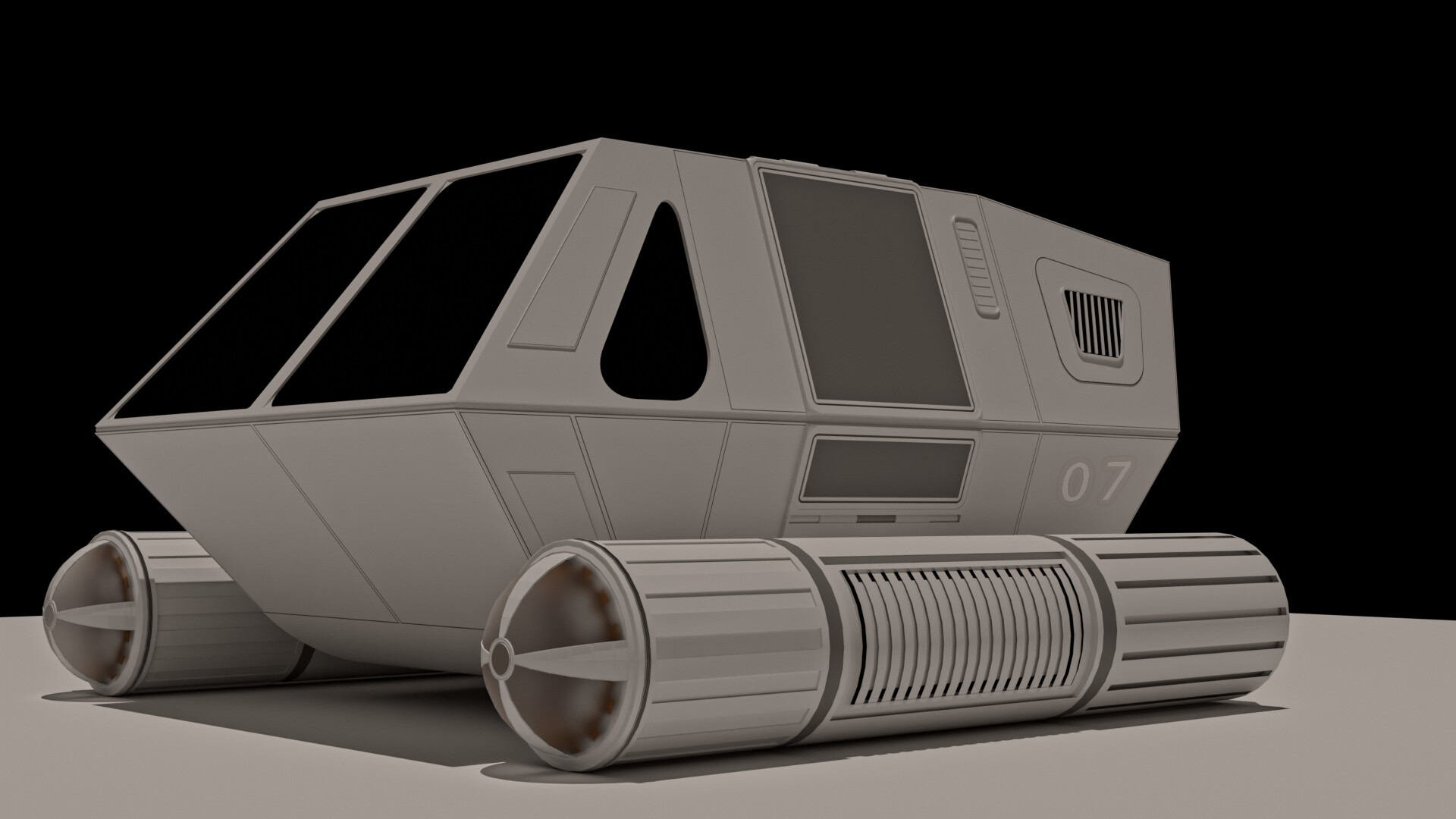 ArtStation - Shuttle Pod.