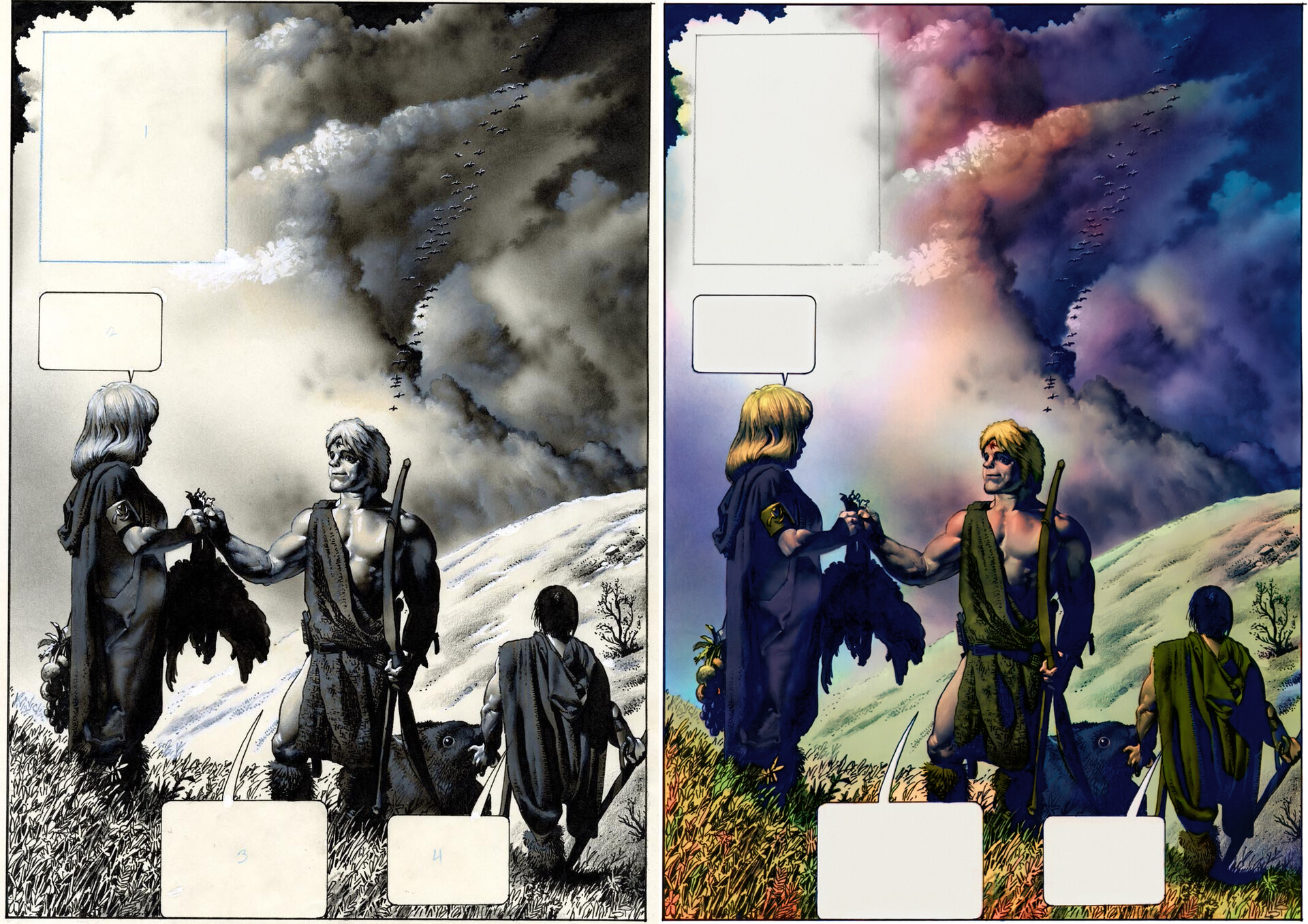 Richard Corben Museum - Bloodstar color 50th anniversary