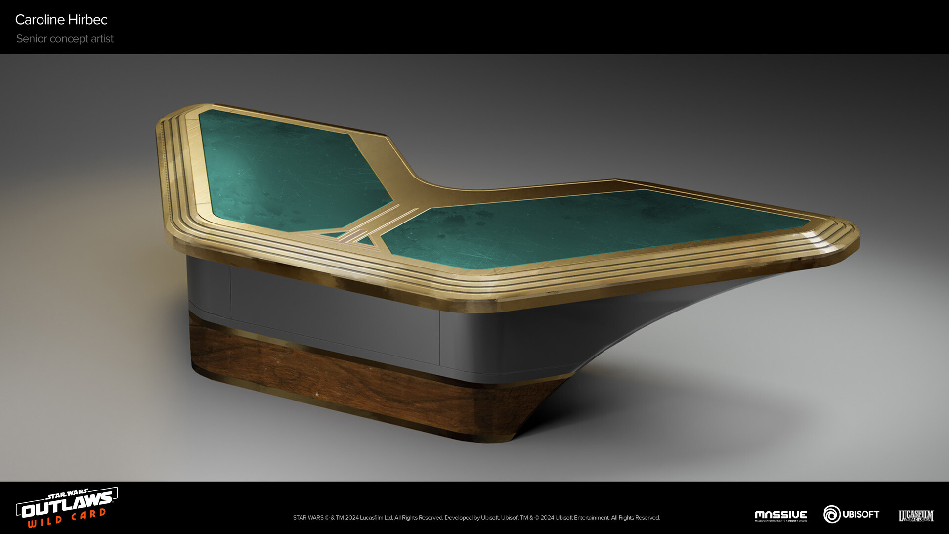 Caroline Hirbec - Star Wars Outlaws - Wild Card - Morenia's sabacc table