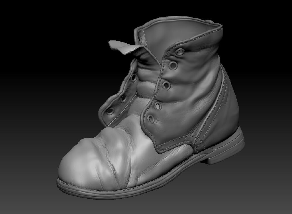 ArtStation - Boot Sculpt