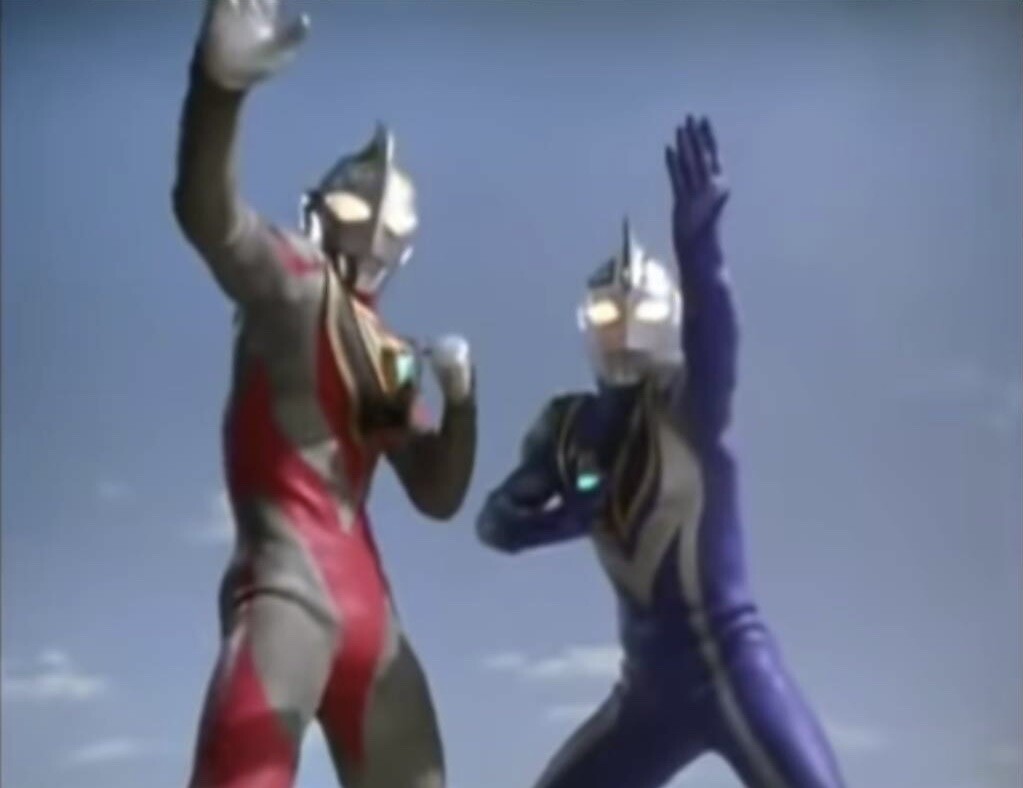 ArtStation - Ultraman Gaia and agul