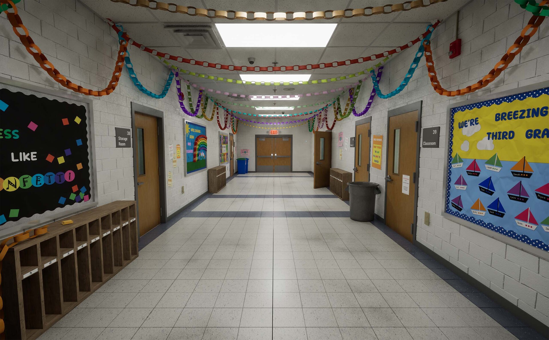 ArtStation - Elementary School - Senior Thesis WIP