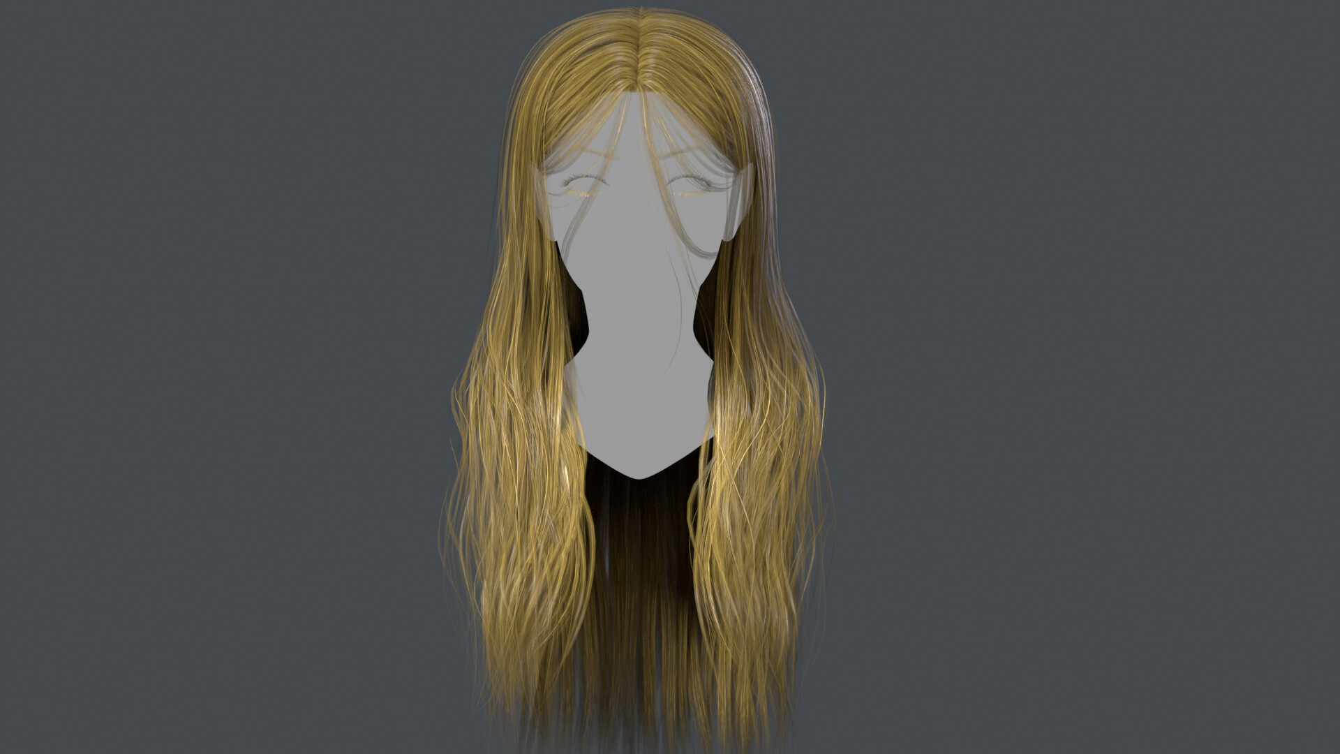 ArtStation - Long Female Hair