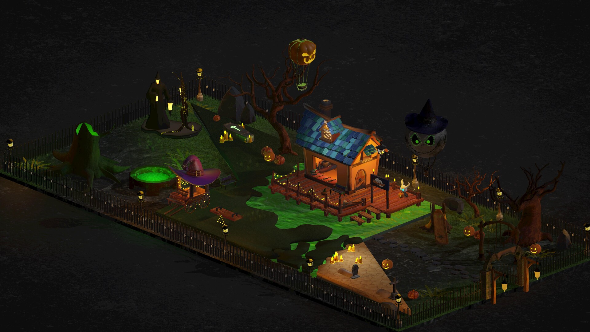 ArtStation - Spooky Bolt With Land