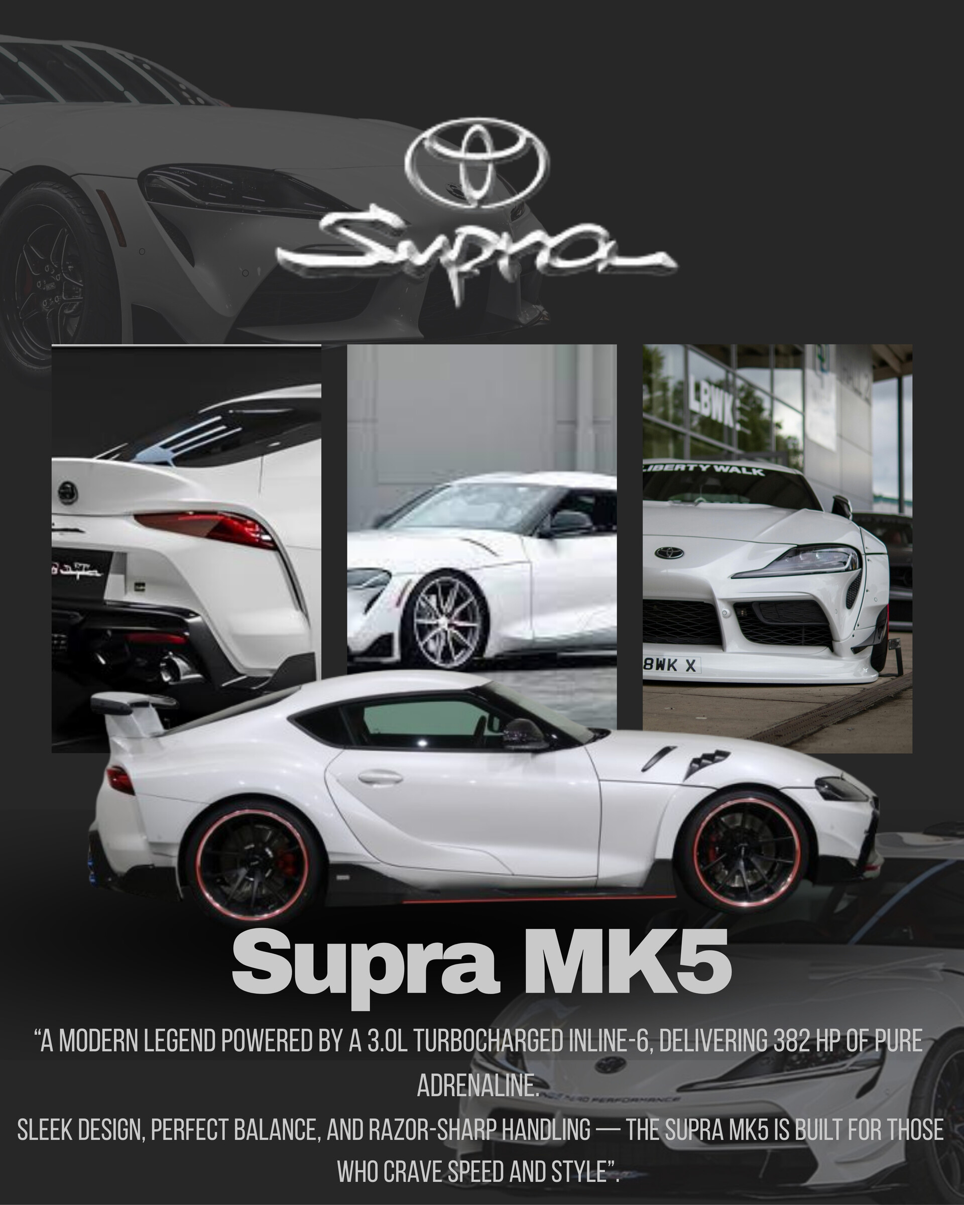 ArtStation - "Supra MK5: Power, Precision, Perfection"