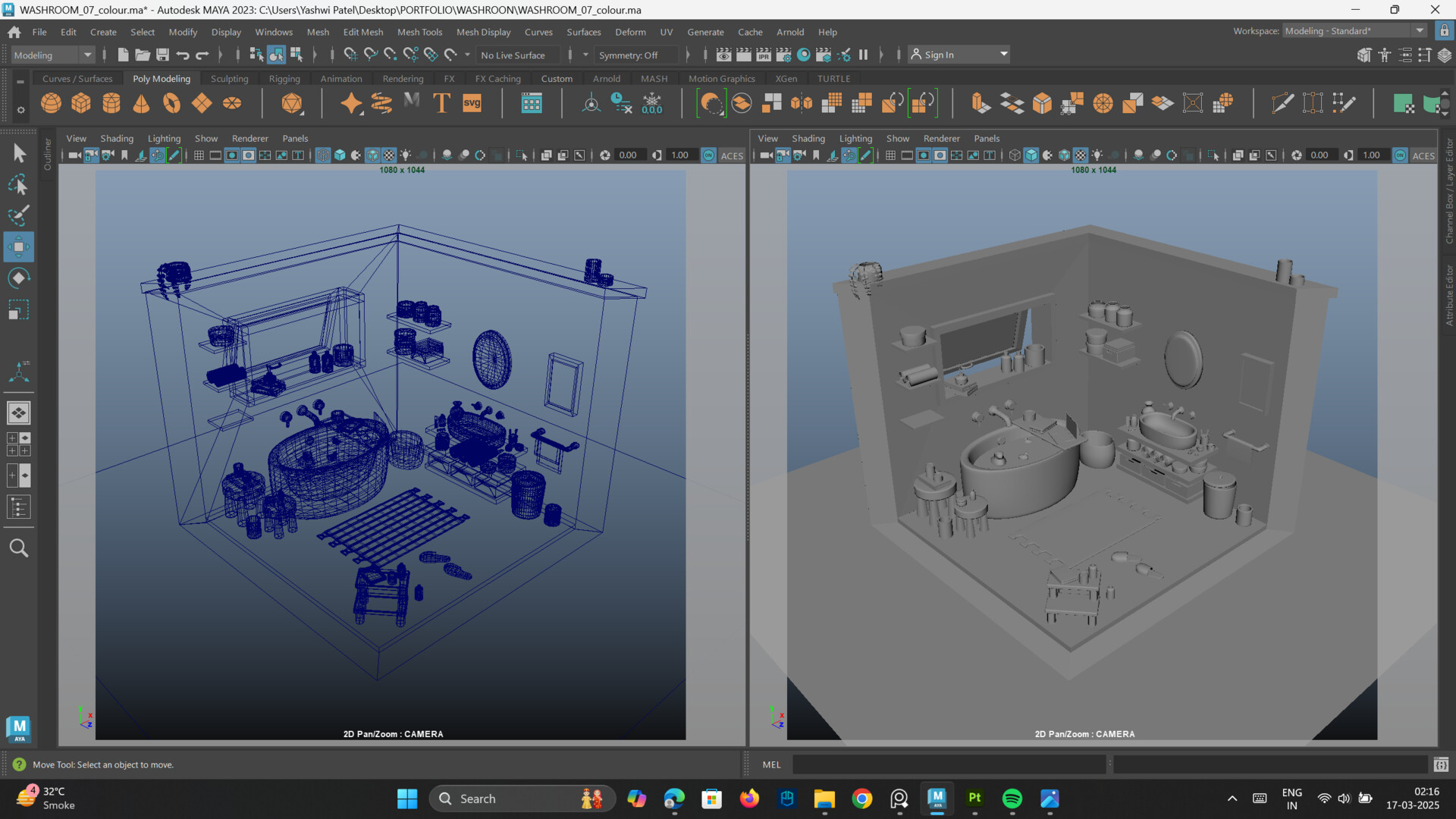 ArtStation - 3D MODELLING AND TEXTURING WITH LIGHTING