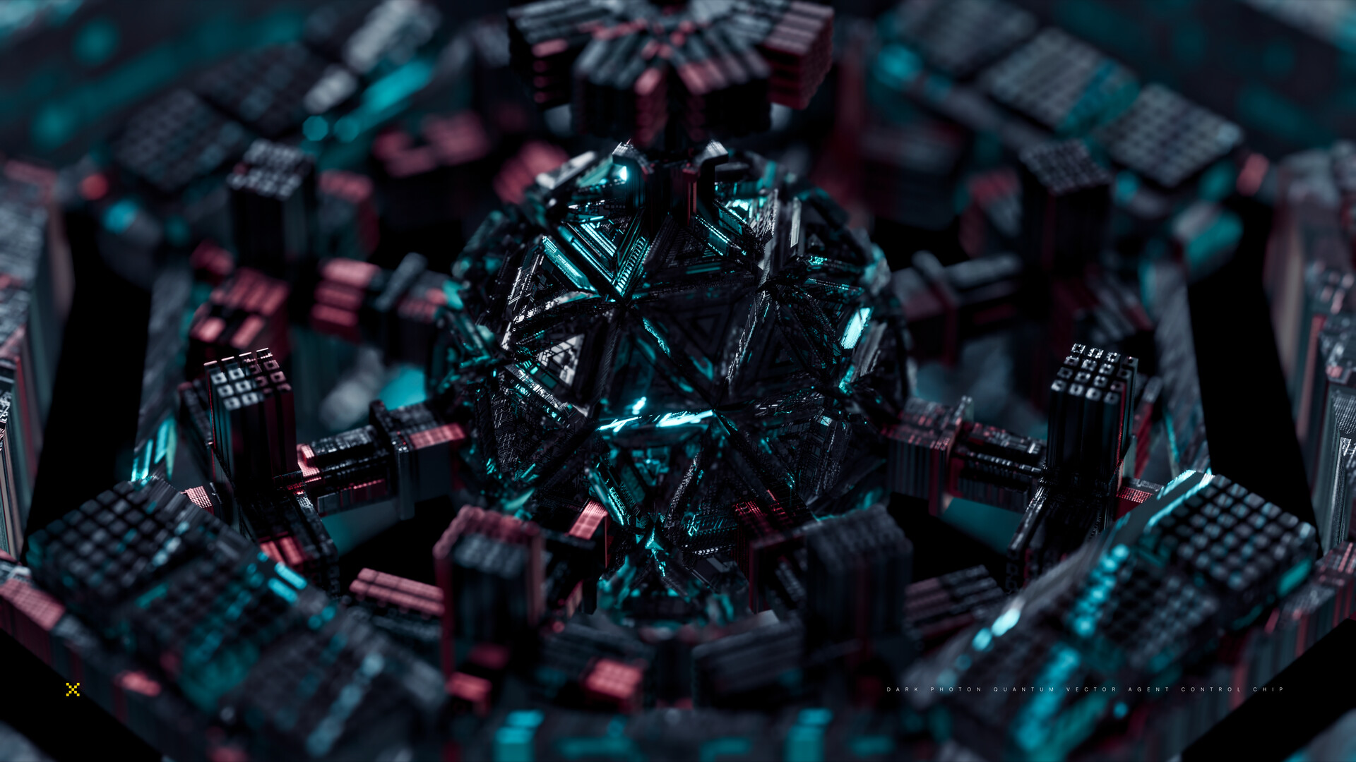 ArtStation - Dark Photon Quantum Vector Agent Control Chip