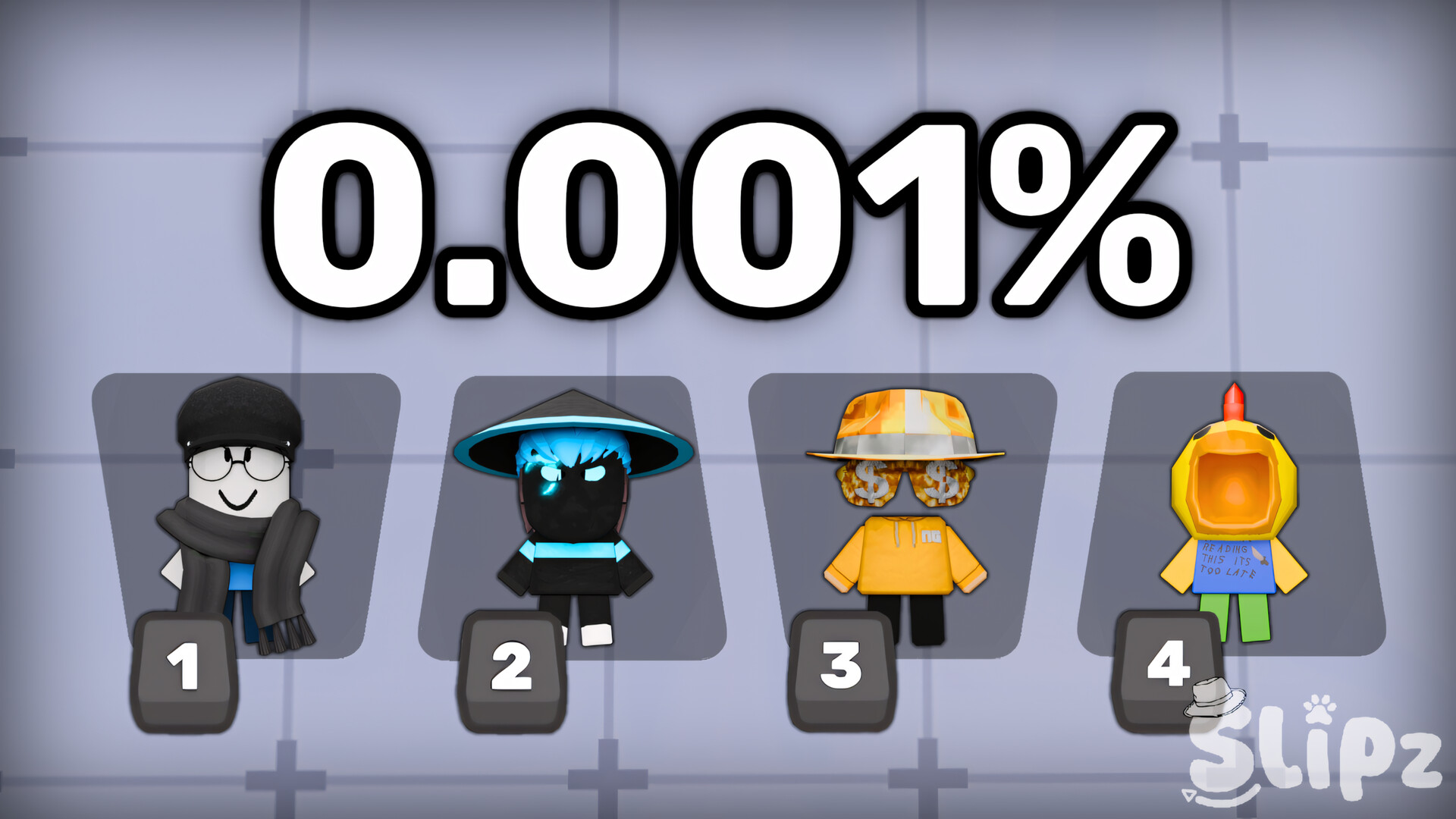 ArtStation - Roblox Rivals Charm Thumbnail!