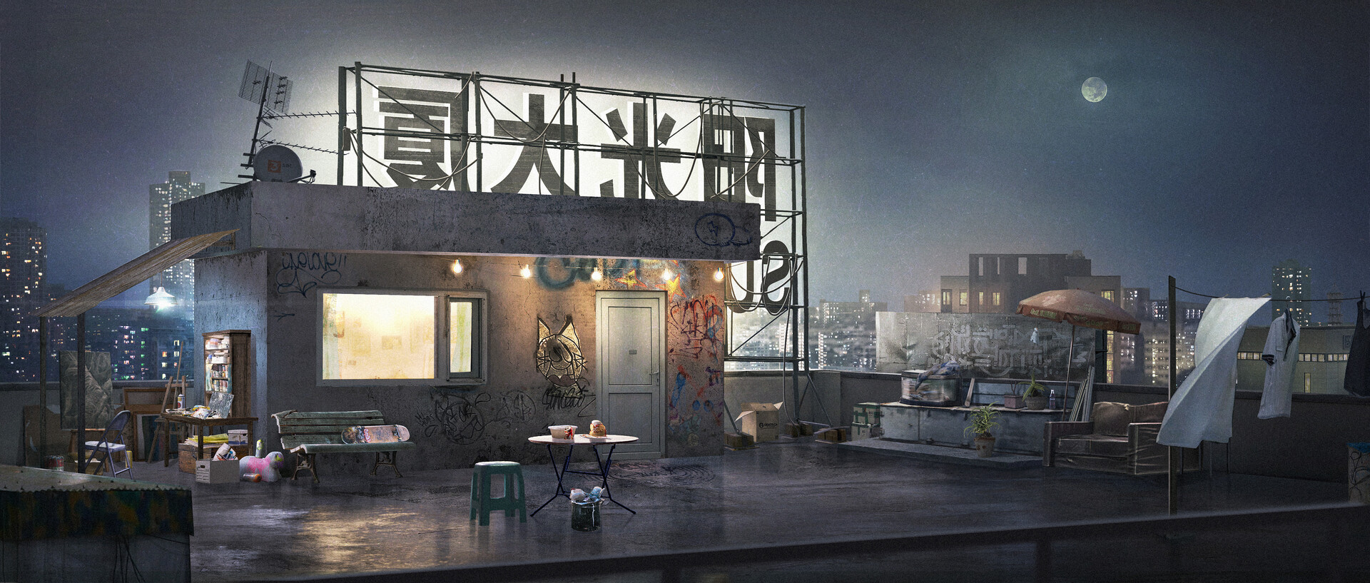 ArtStation - Rooftop