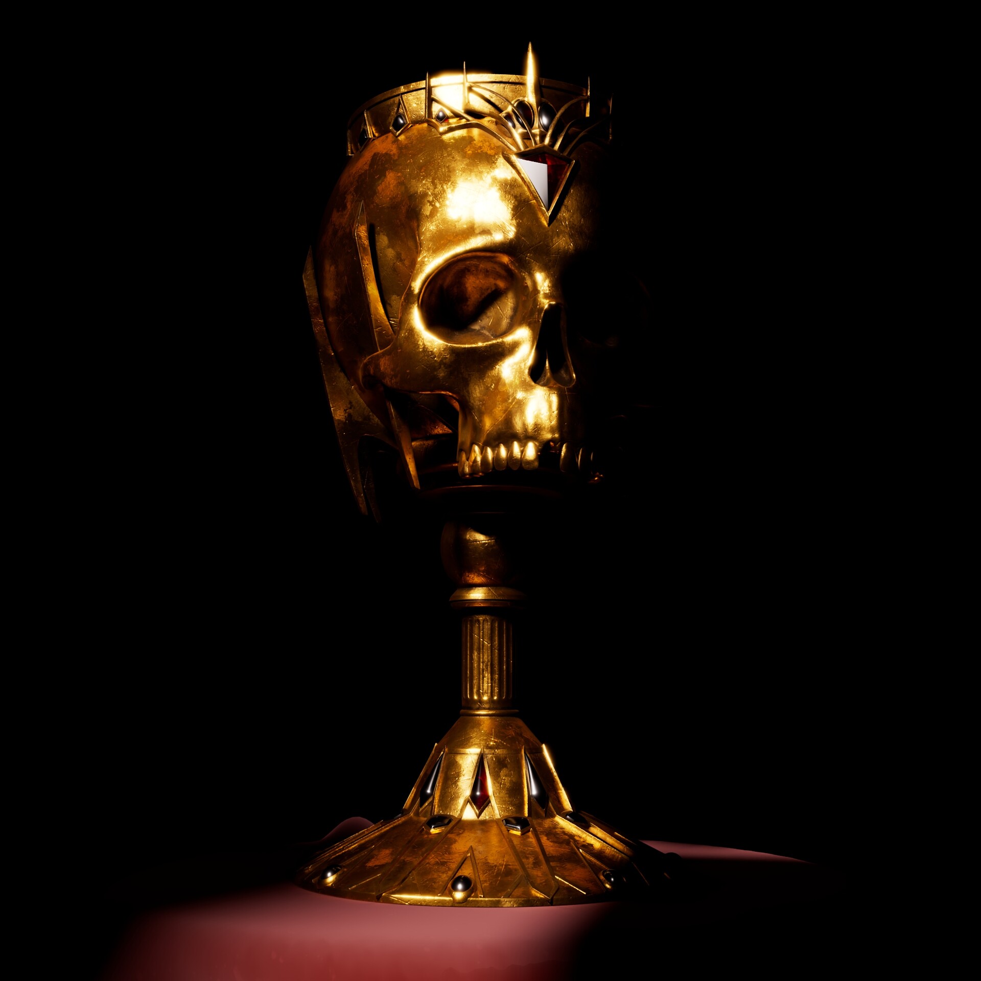 ArtStation - Skull Chalice of Ch'Gakare