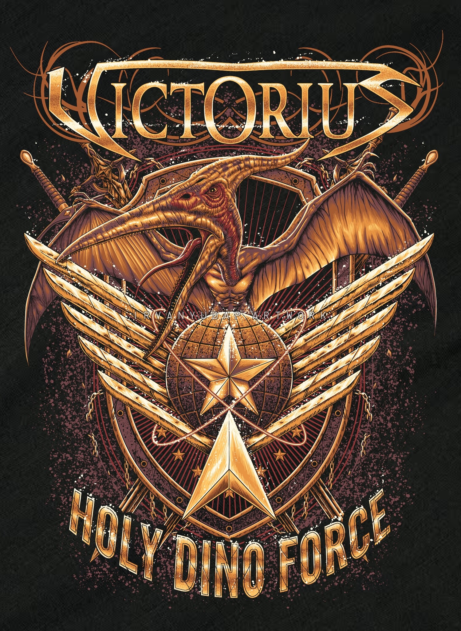 ArtStation - Holy Dino Force - Artwork for Victorius