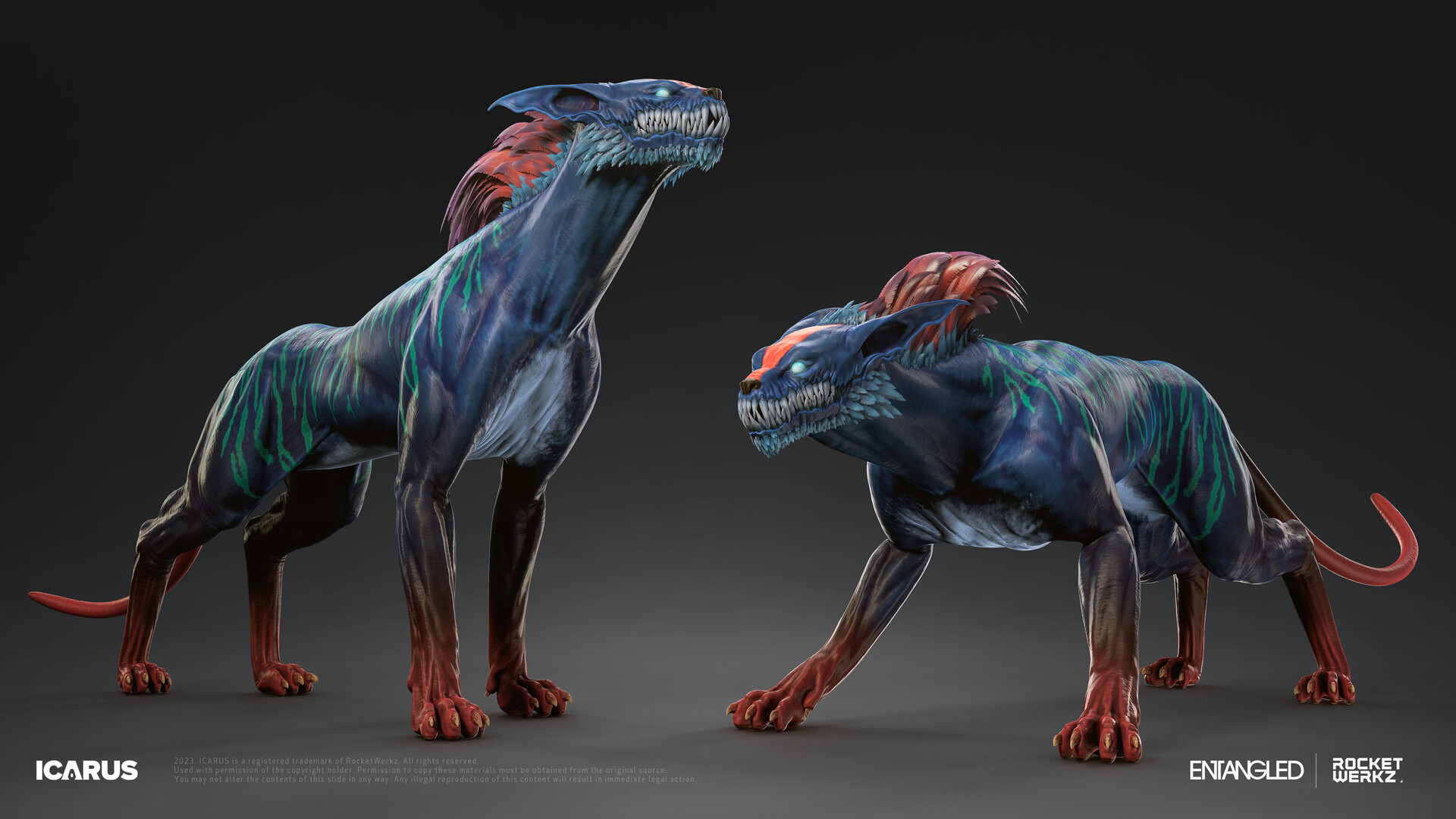 ENTANGLED Studio - 3D Creature Model for ICARUS