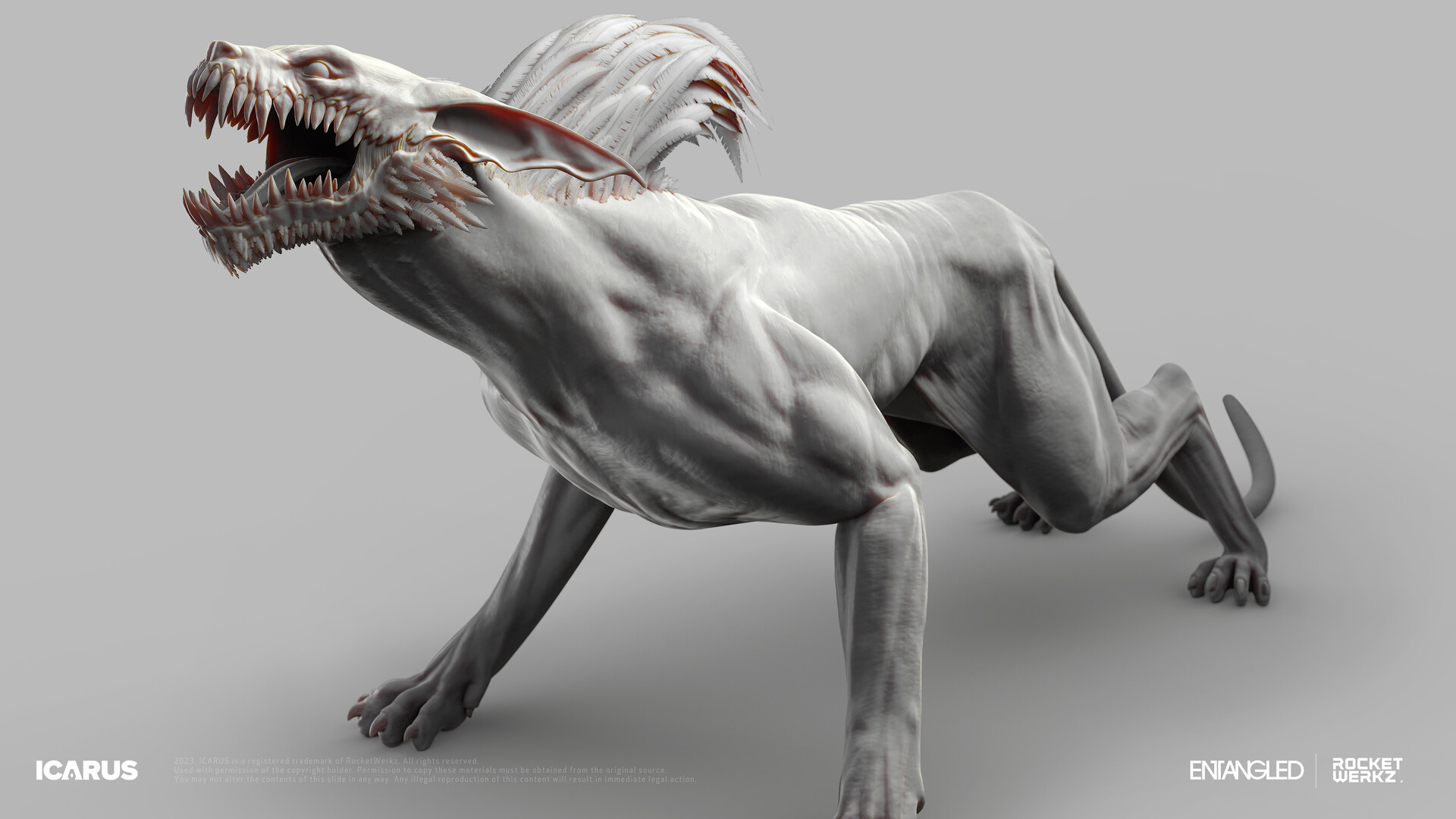ENTANGLED Studio - 3D Creature Model for ICARUS