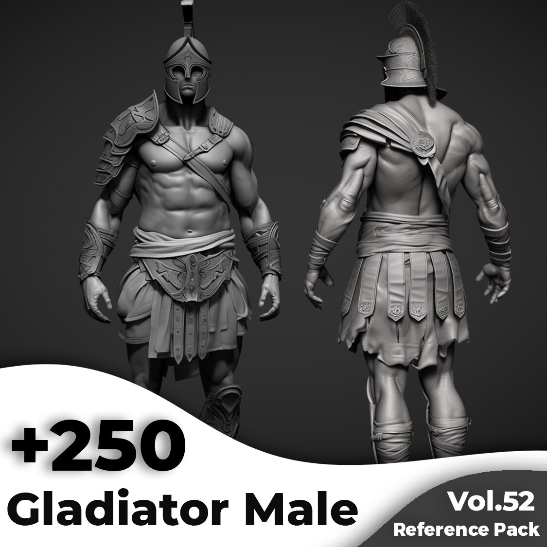 ArtStation - +250 Gladiator Male Reference Images(4k)