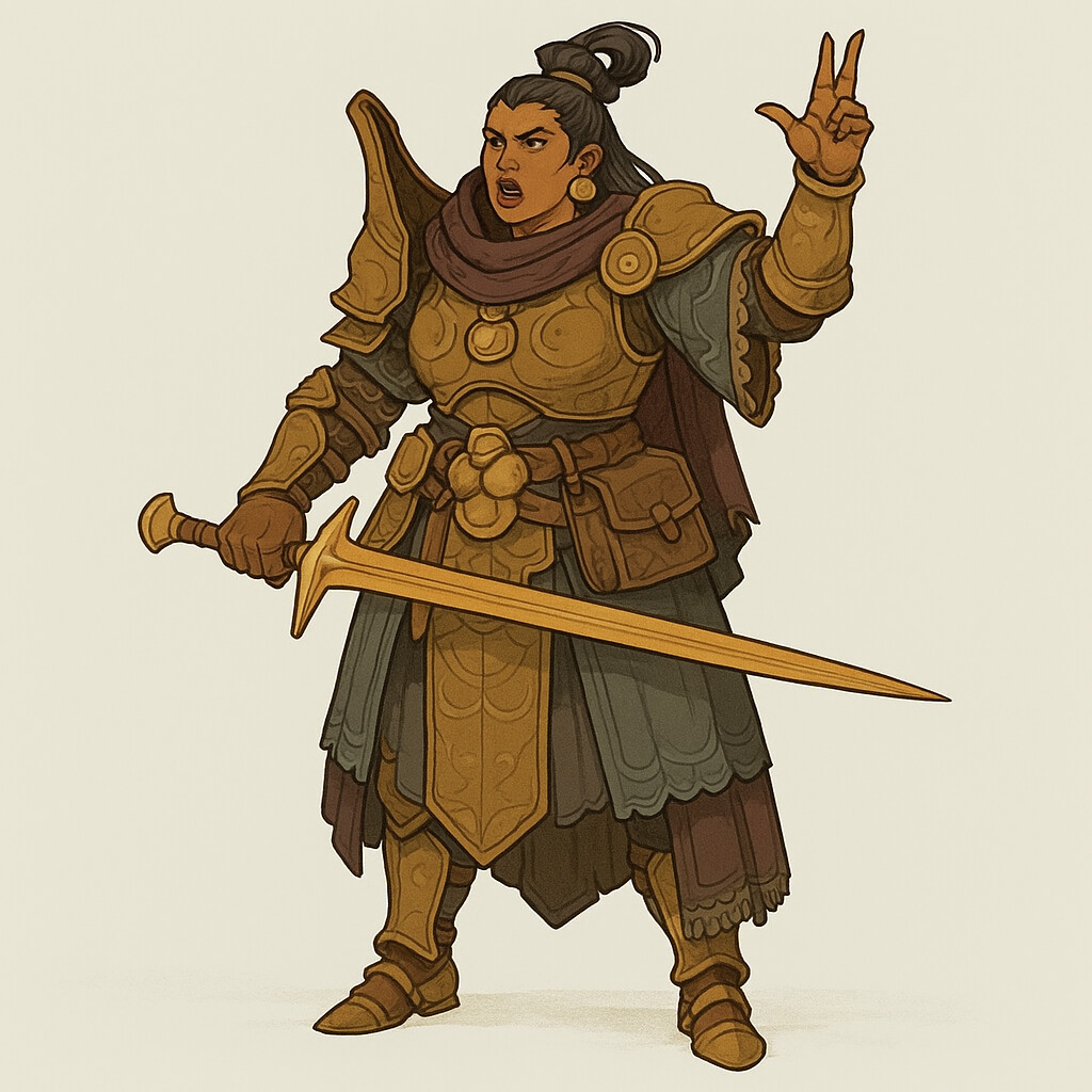 ArtStation - The Battle Commandress