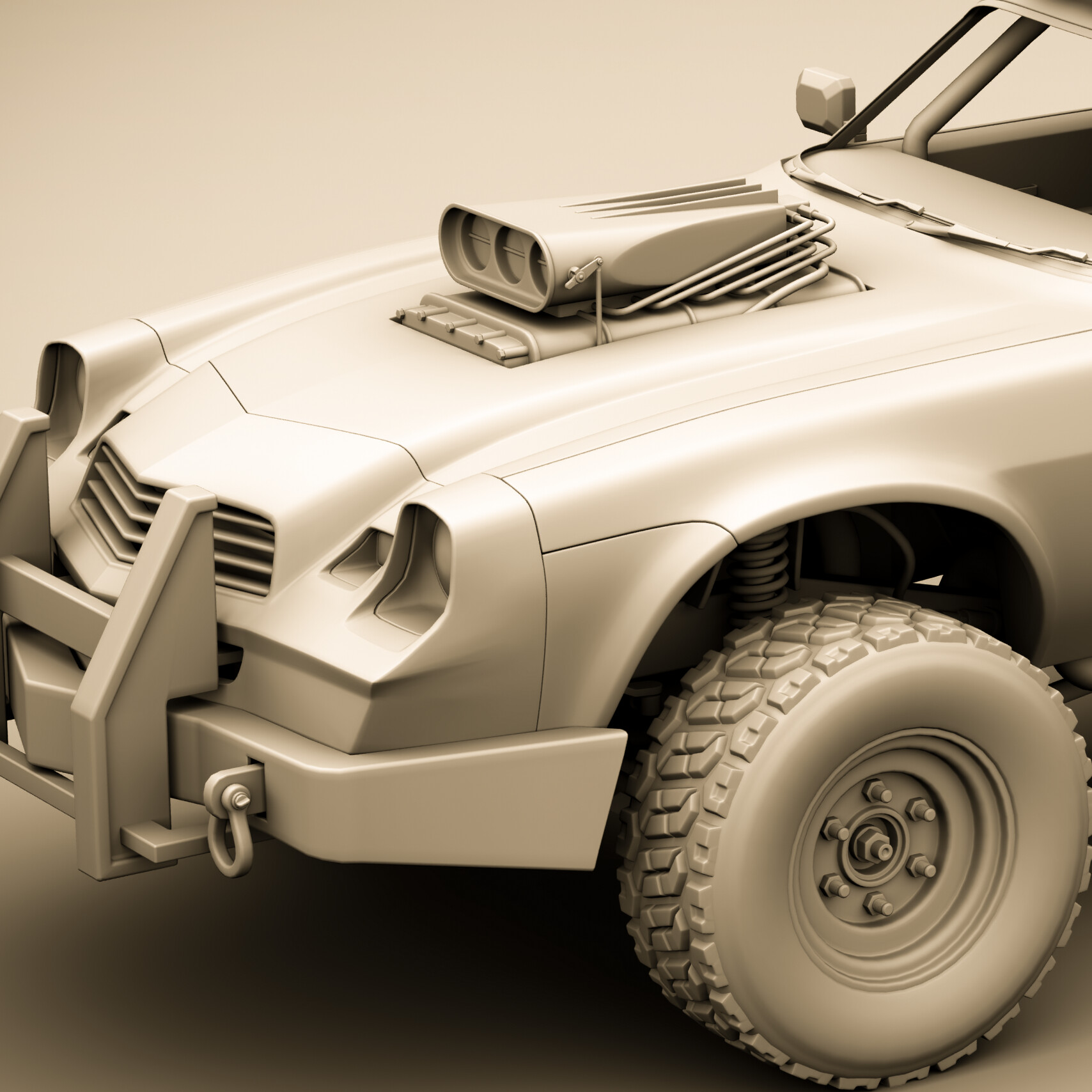 ArtStation - Desert Bee WIP