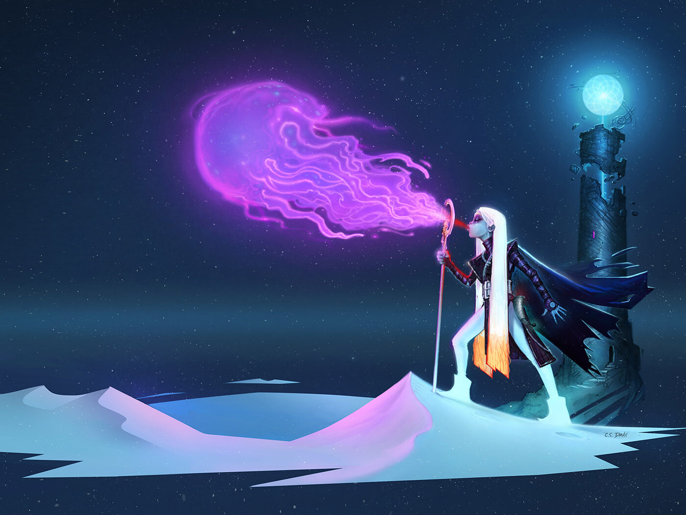 ArtStation - Luci and the Dream Beacon