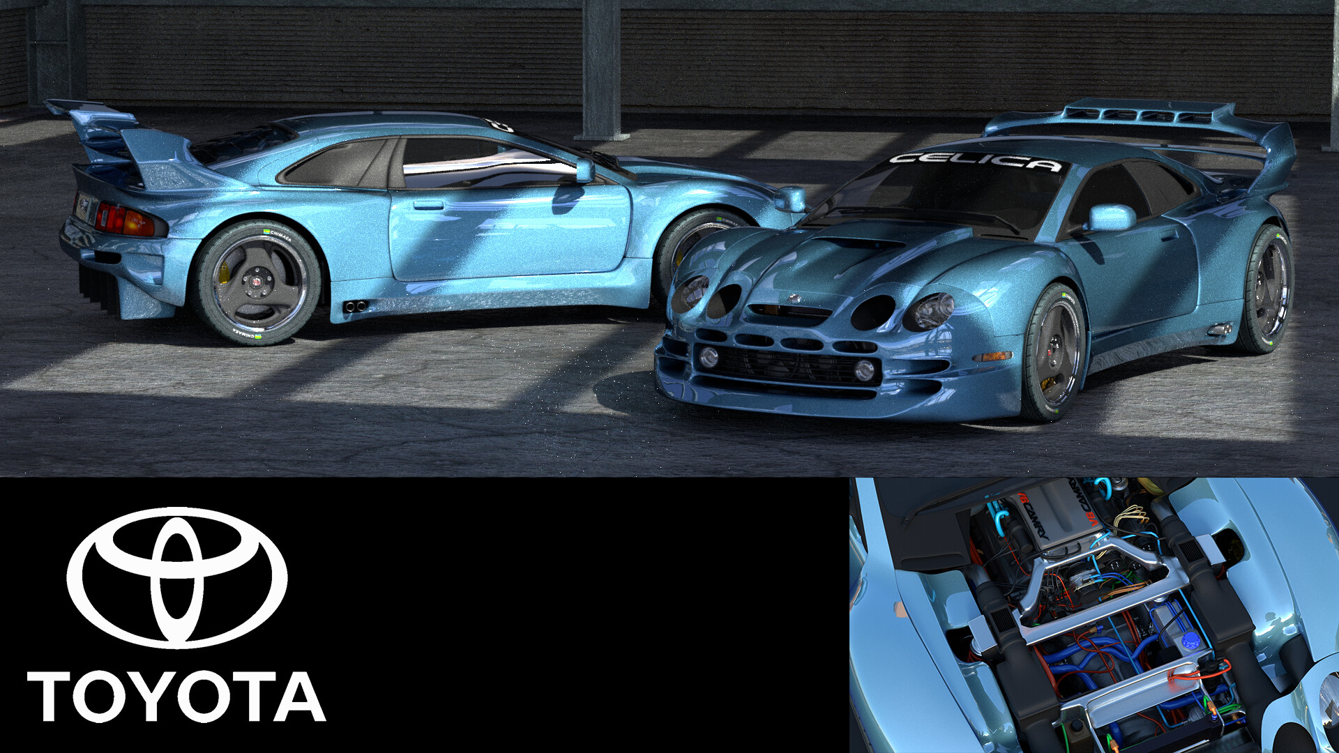 ArtStation - Toyota Celica GT-T