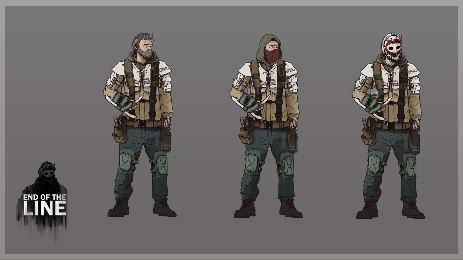 ArtStation - End of the Line - Character Design