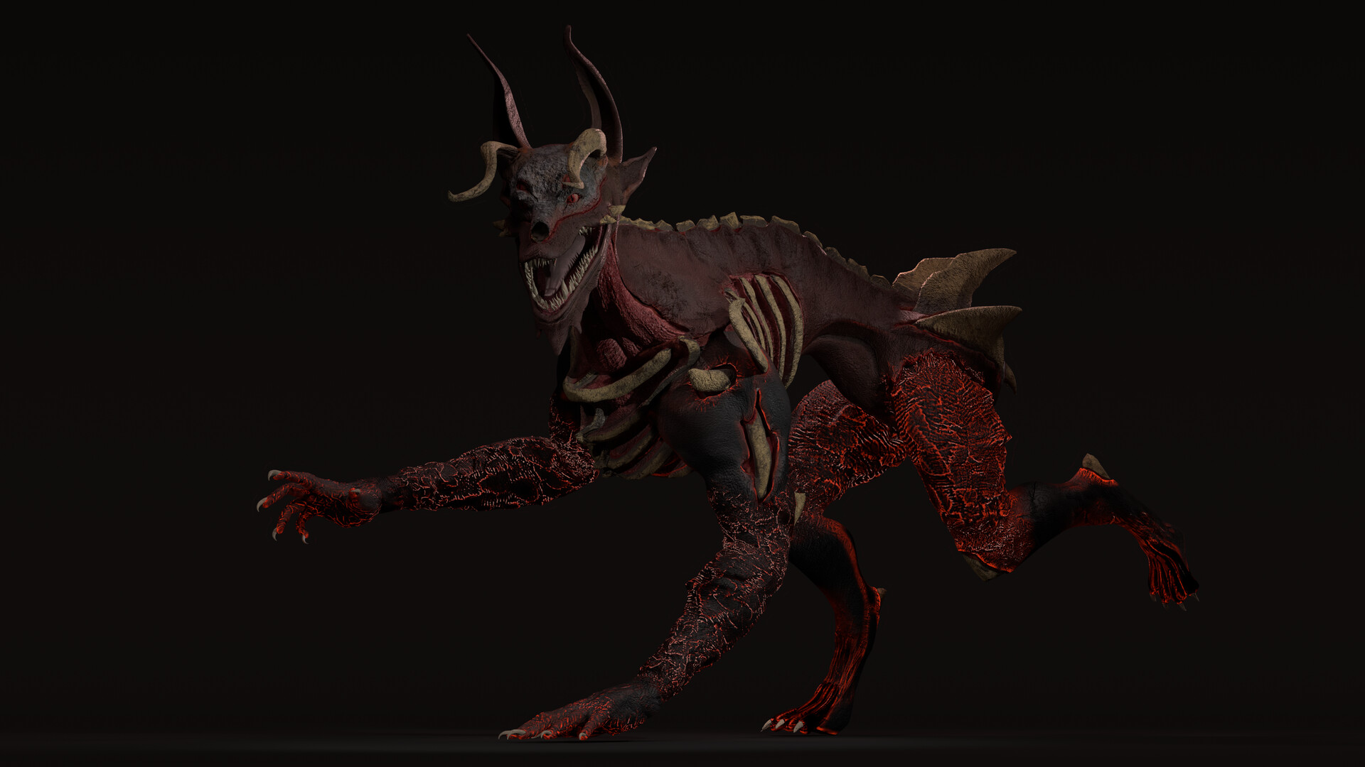 ArtStation - Demon Dog