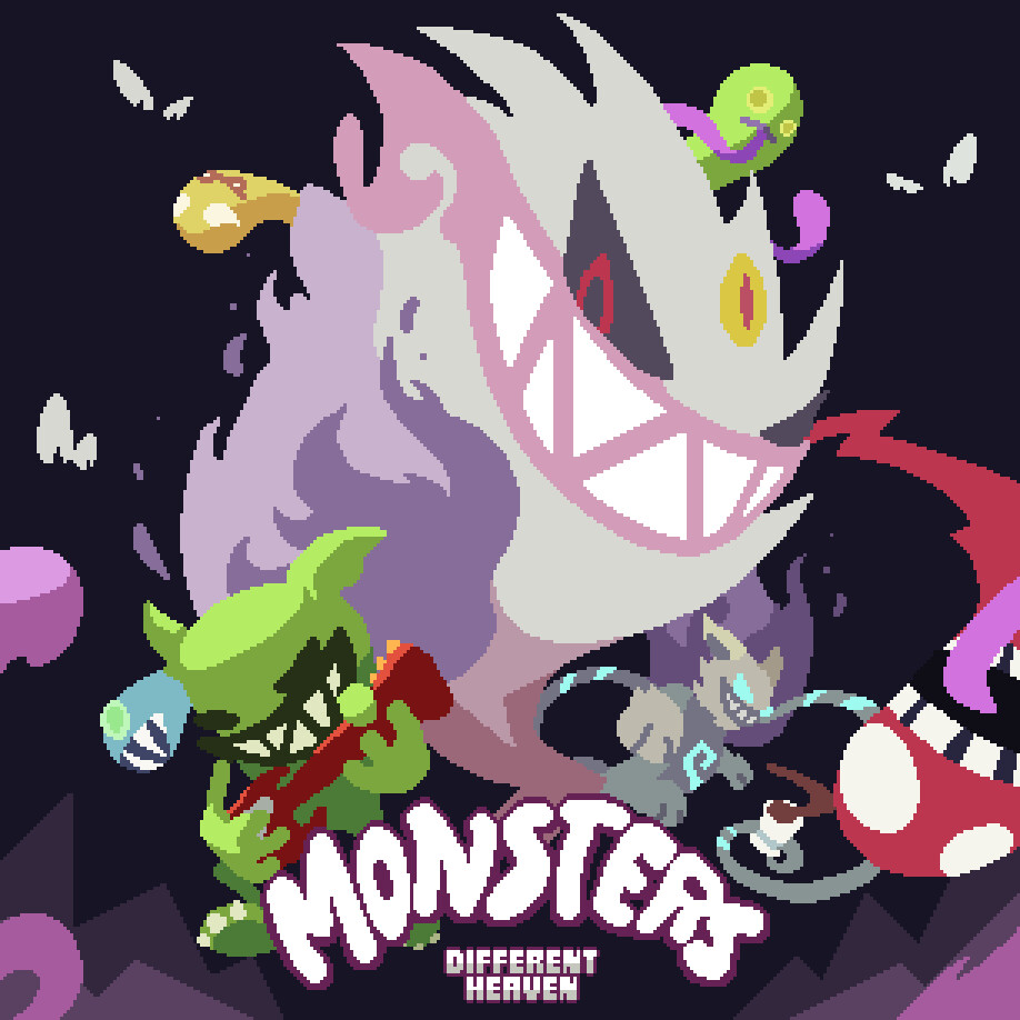 Alex Illustration - Different Heaven - Monsters | Pixelart Sprite