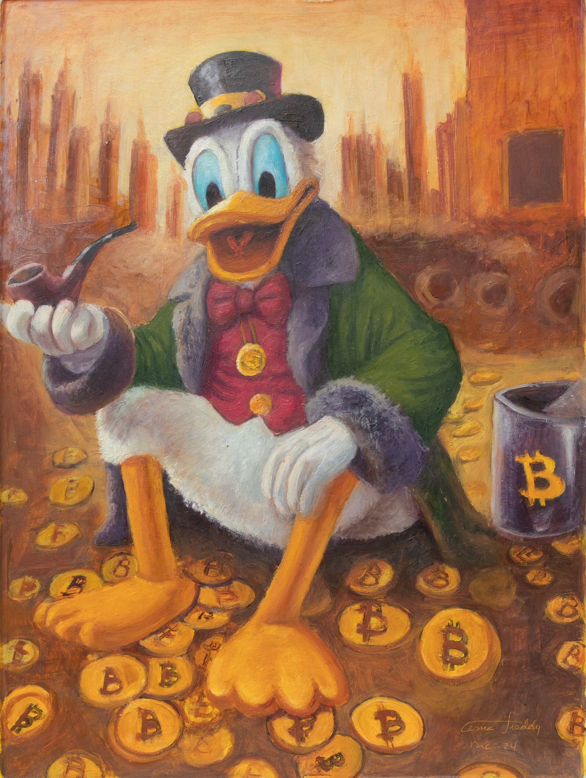 Cerna Freddy - Mac Duck after the apocalypse