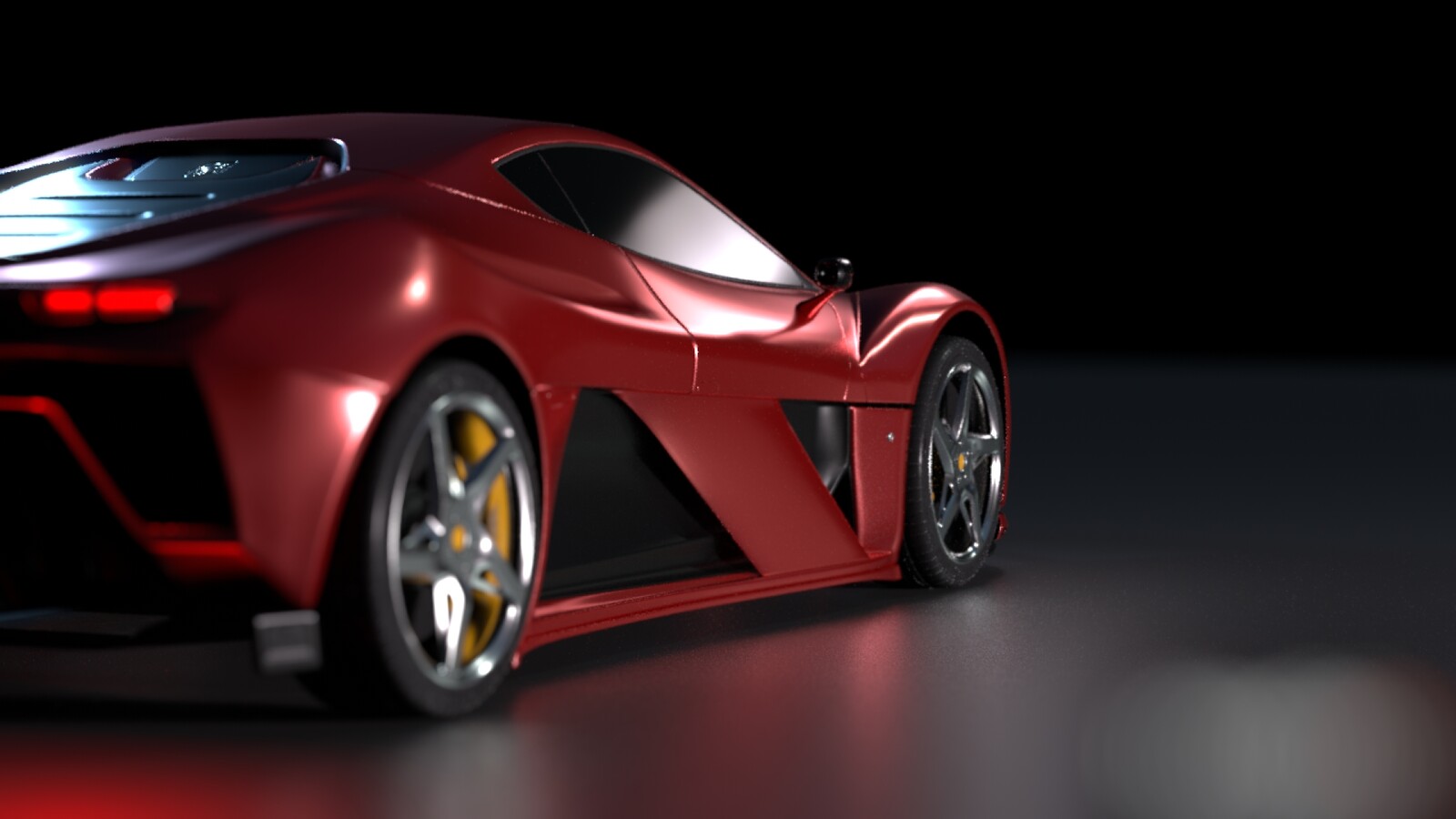 Osahon Olaye - Studio lighting Ferrari