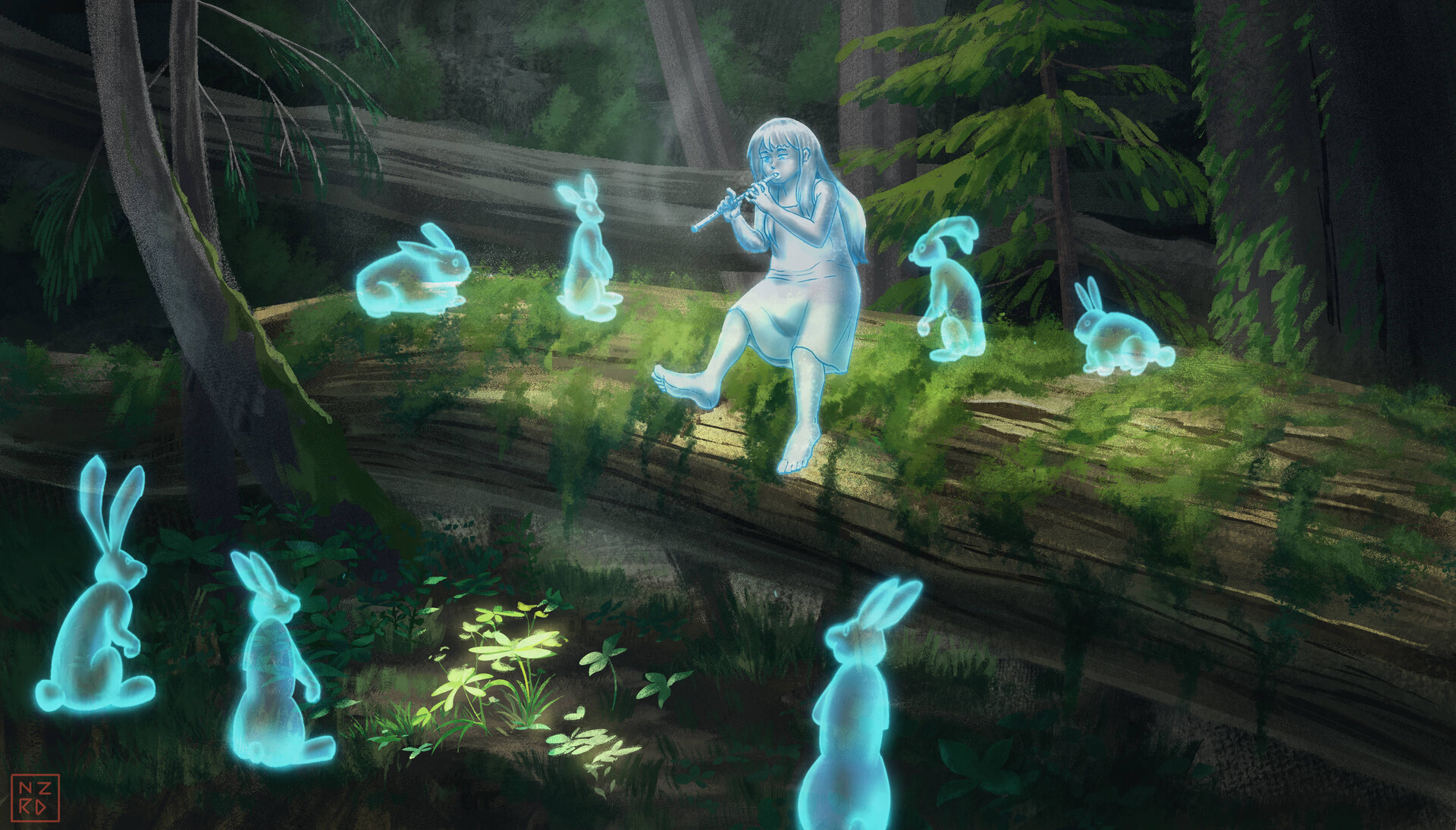 ArtStation - forest spirit