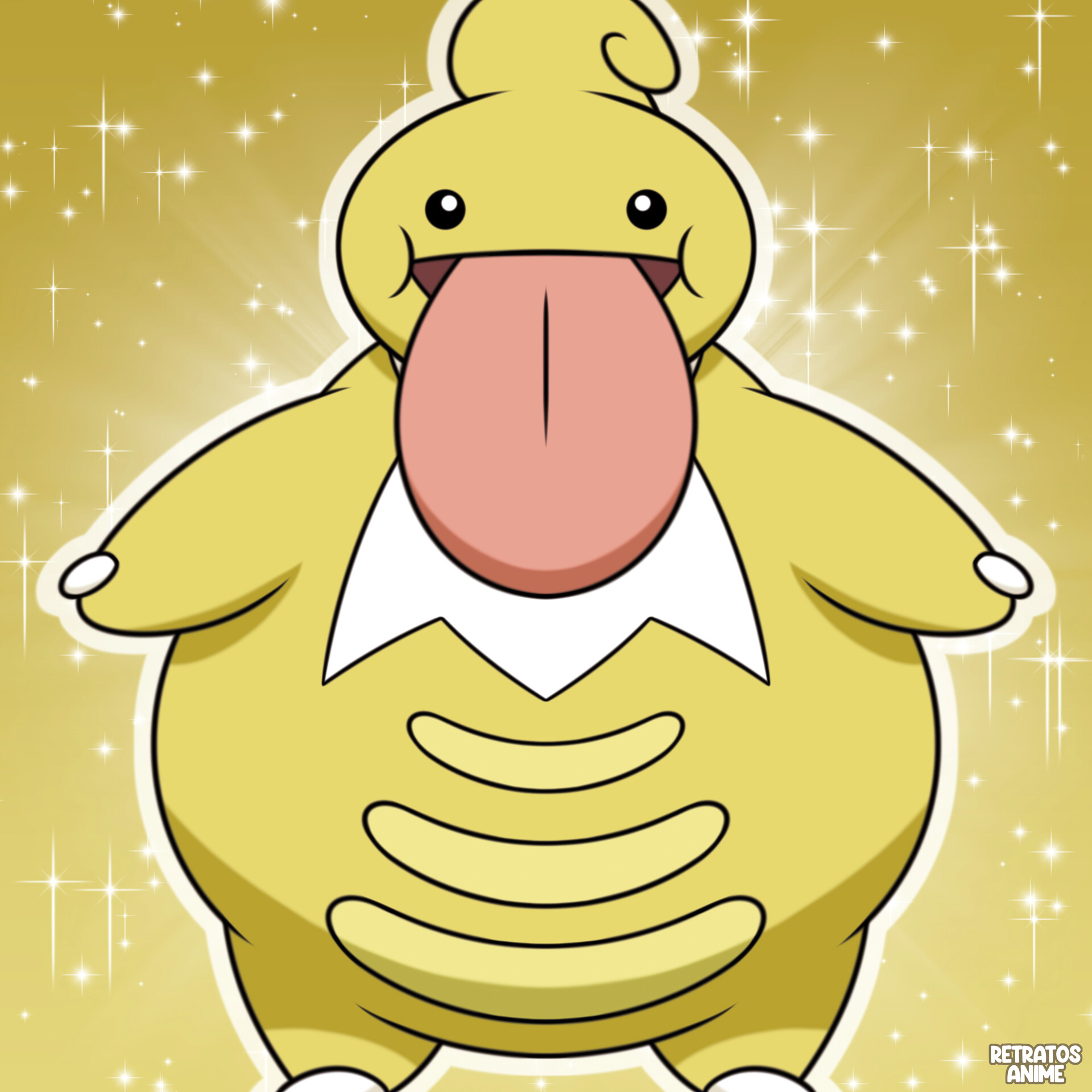 lickilicky pokemon coloring page