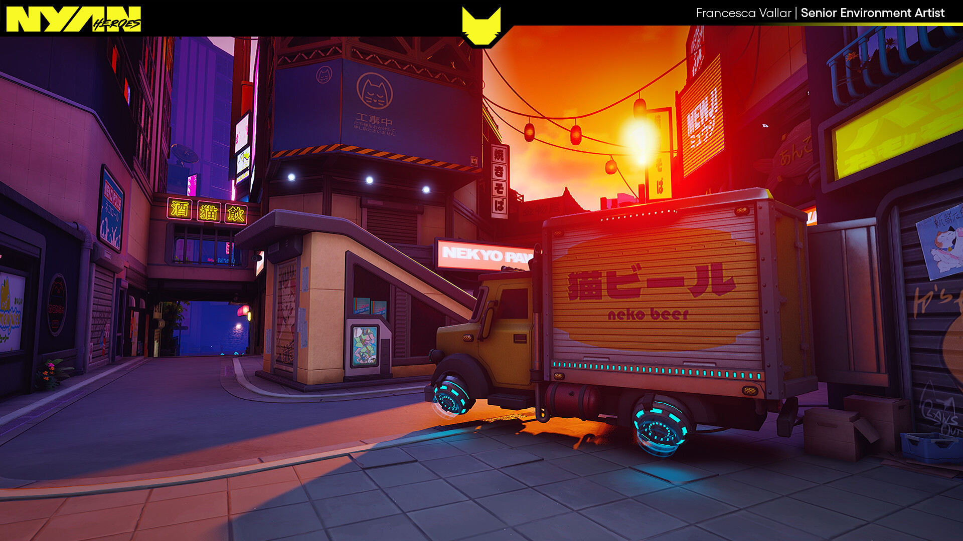 Cheka Vallar - Nyan Heroes | Tokyo | Truck Vehicle