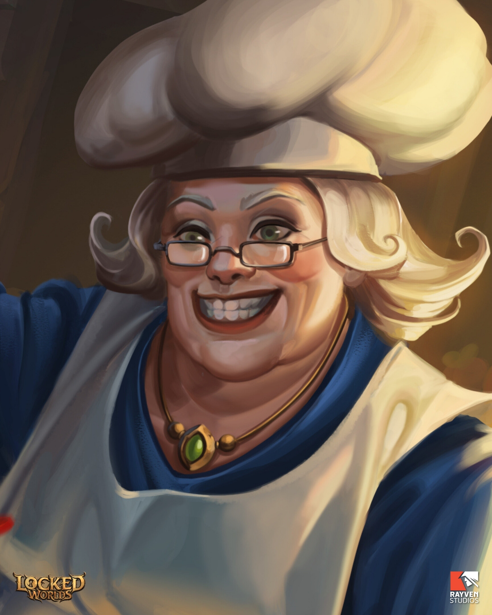 Rayven Studios - Chef Grandma - Locked Worlds TCG