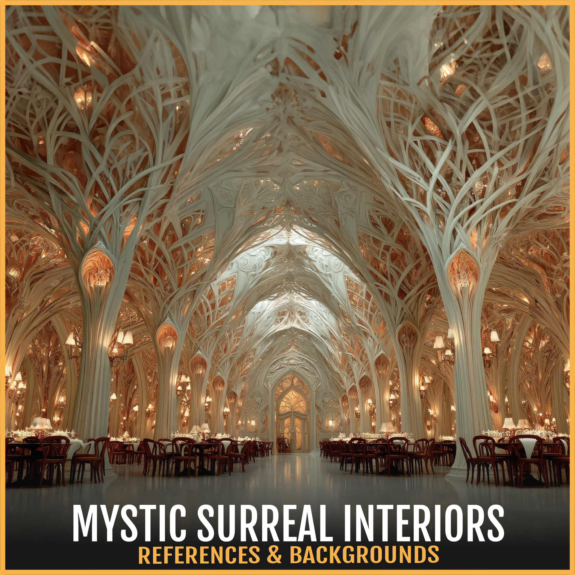 ArtStation - 202 Mystic Surreal Interiors