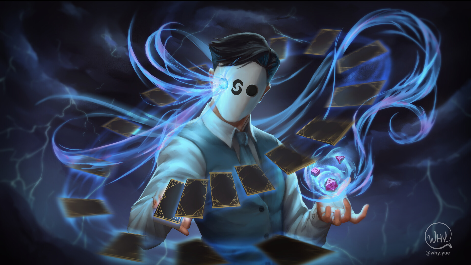 ArtStation - Dungeon Master Illustration Commission