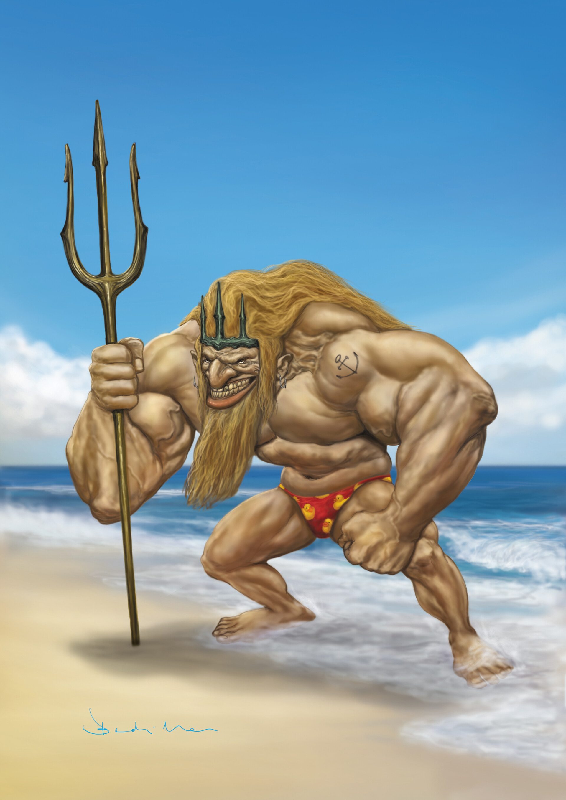 ArtStation - Poseidón