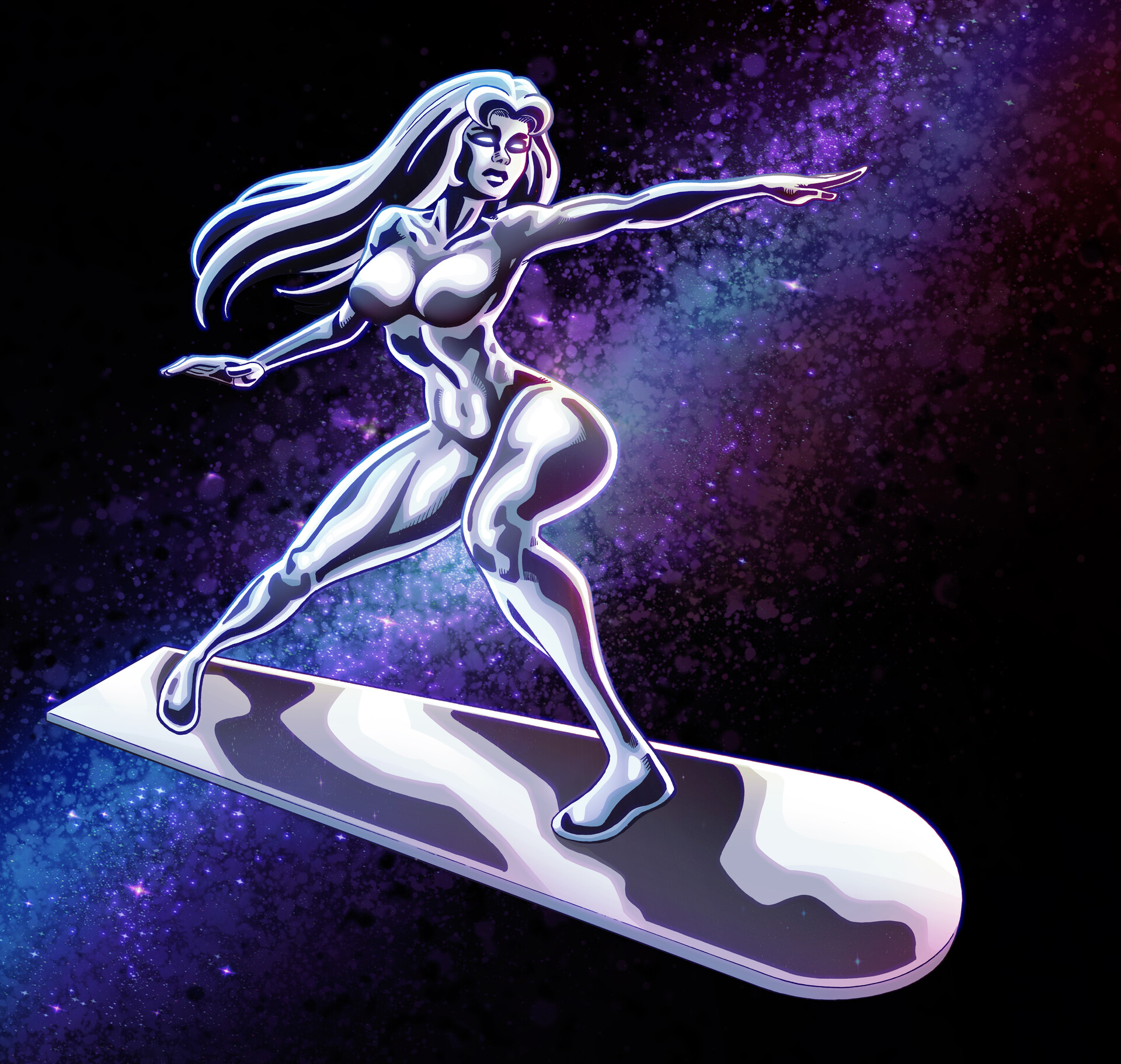 ArtStation - Silver Surfer - Shalla-Bal
