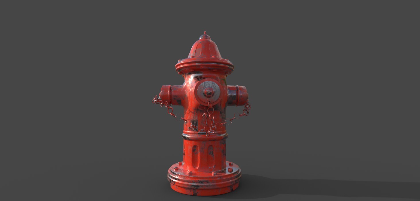ArtStation - fire hydrant