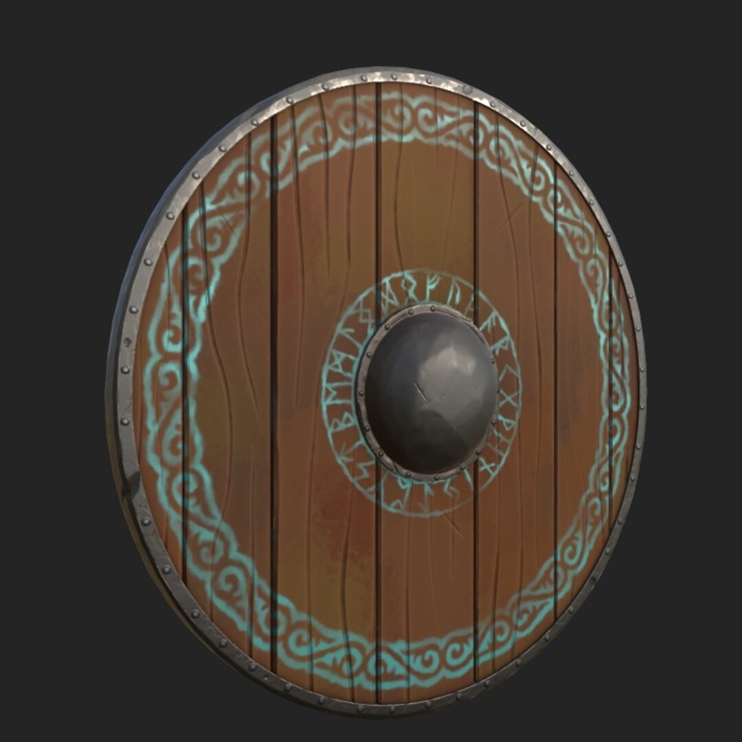 ArtStation - Viking Shield