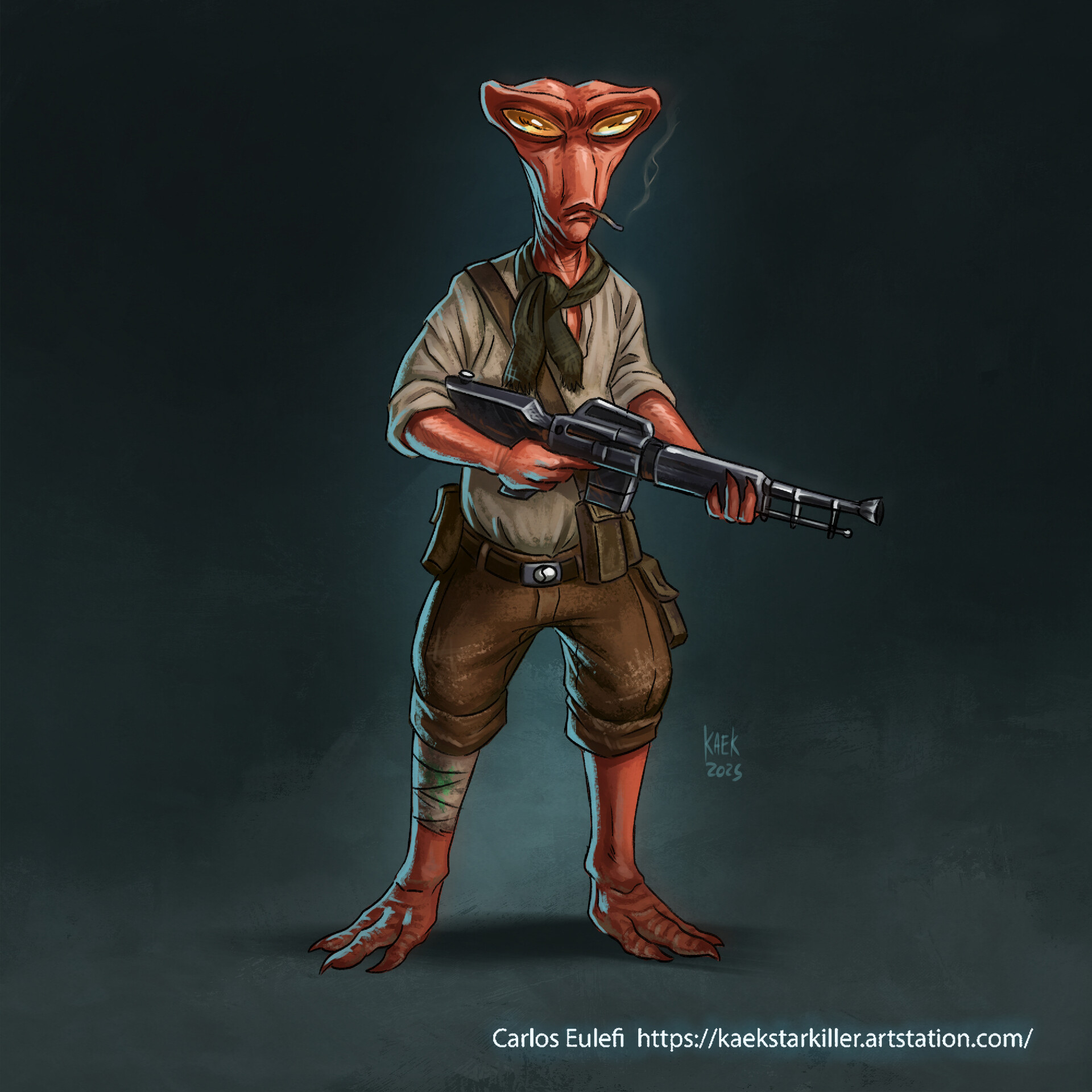 ArtStation - Resistance Aliens