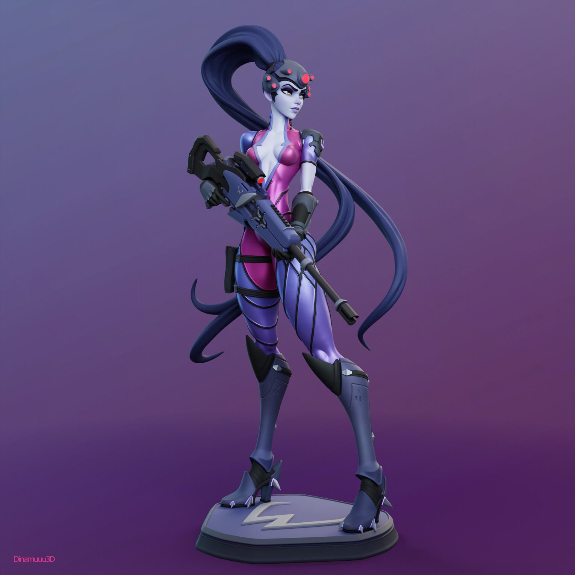 ArtStation - Widowmaker 3D Print STL