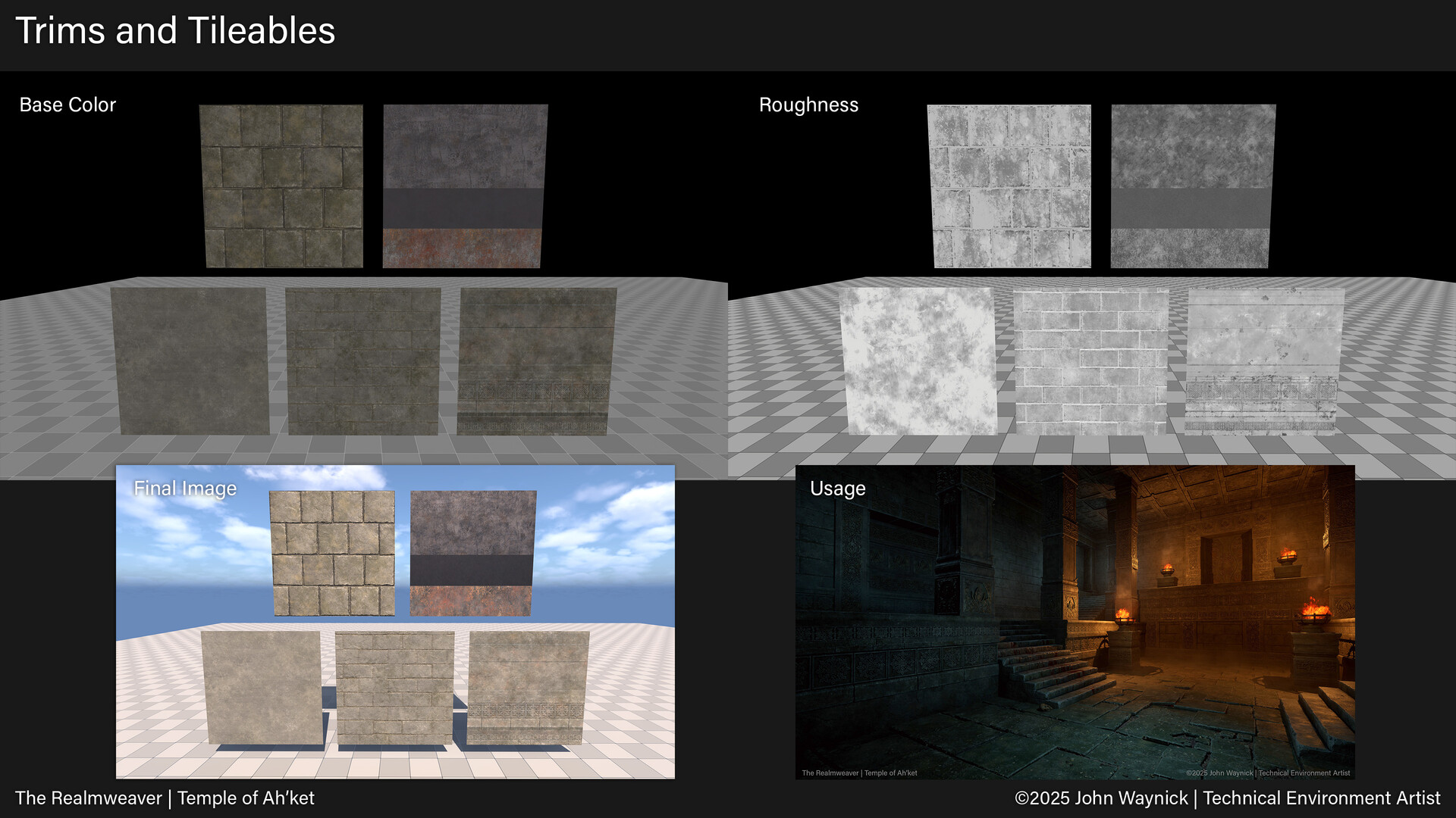 John Waynick: Environment Artist - Temple of Ah'Ket: Front Room