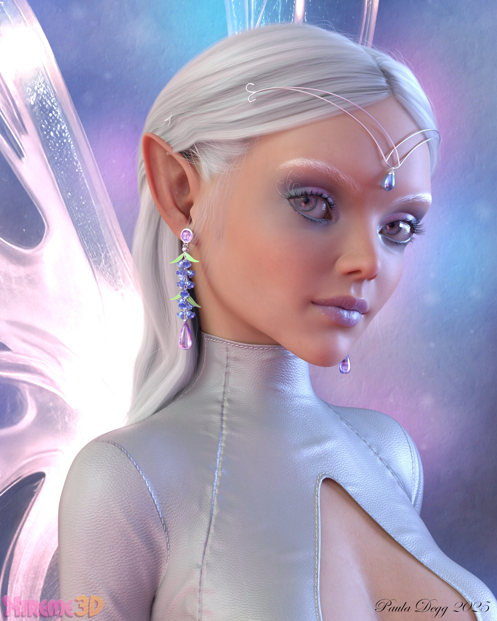 ArtStation - Spring Earrings for G8F and G9 by Arah3D