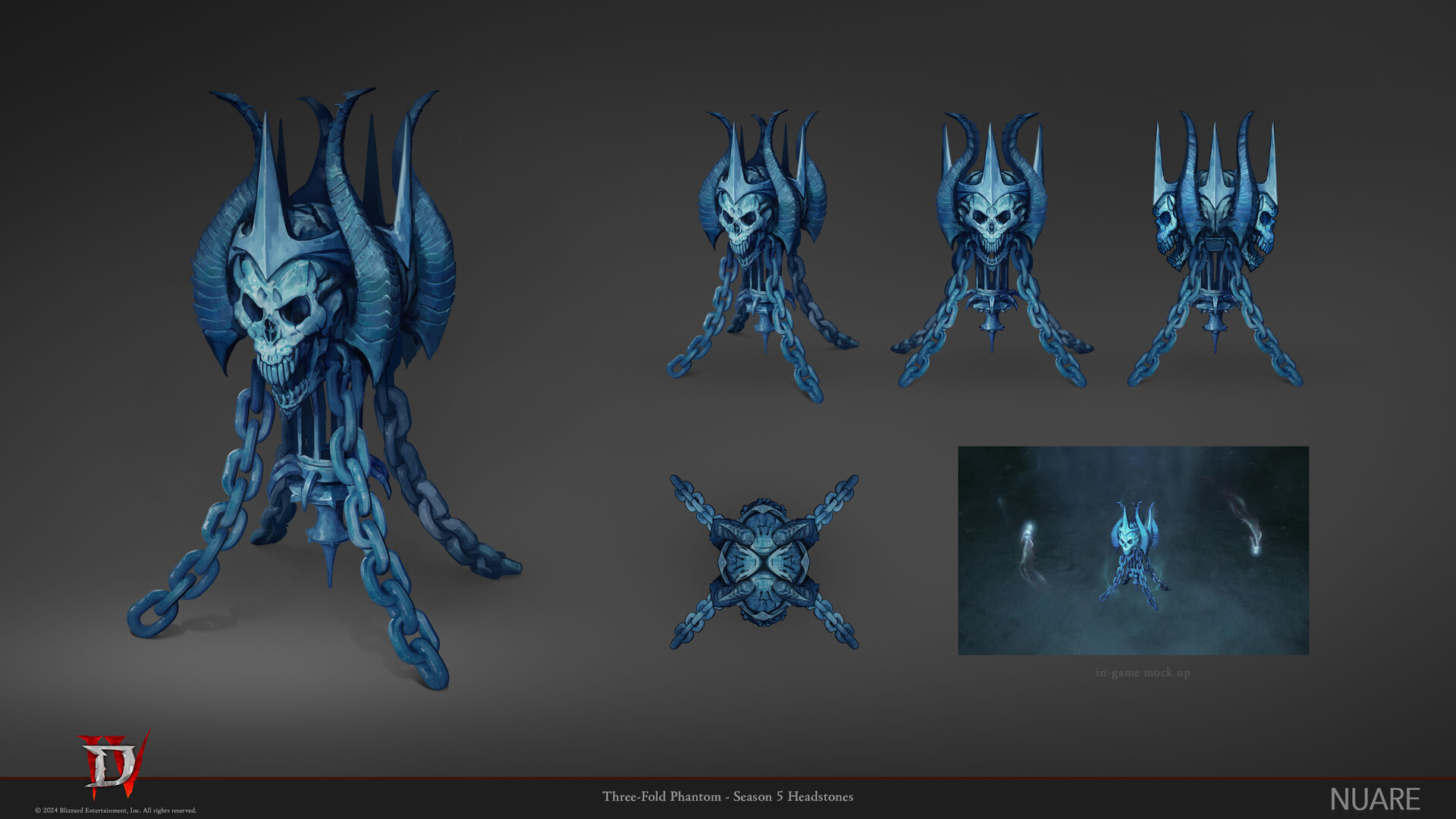 NUARE - Diablo IV - Headstones