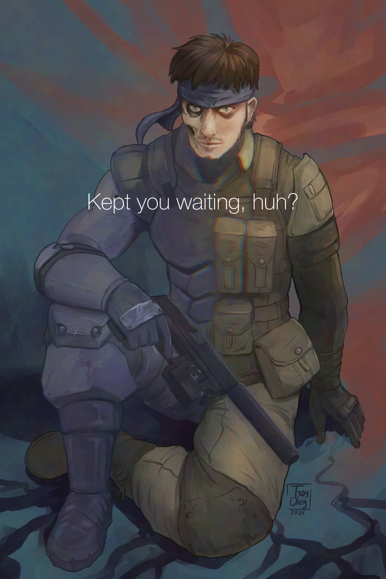 ArtStation - Snake/Neil MGS/DS2 fanart