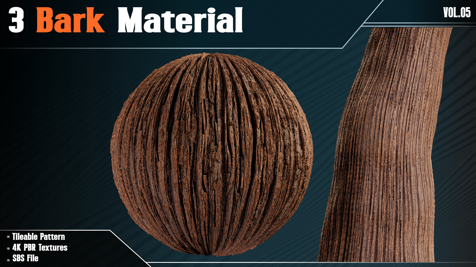 mehdi shahraki - Tree Bark Material -VOL 05