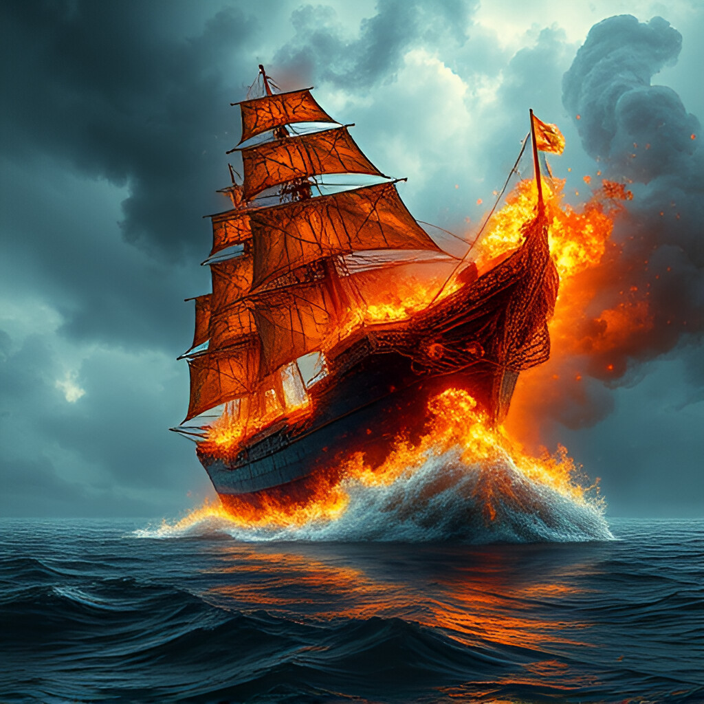 ArtStation - Burning Ship Fractal Image 5