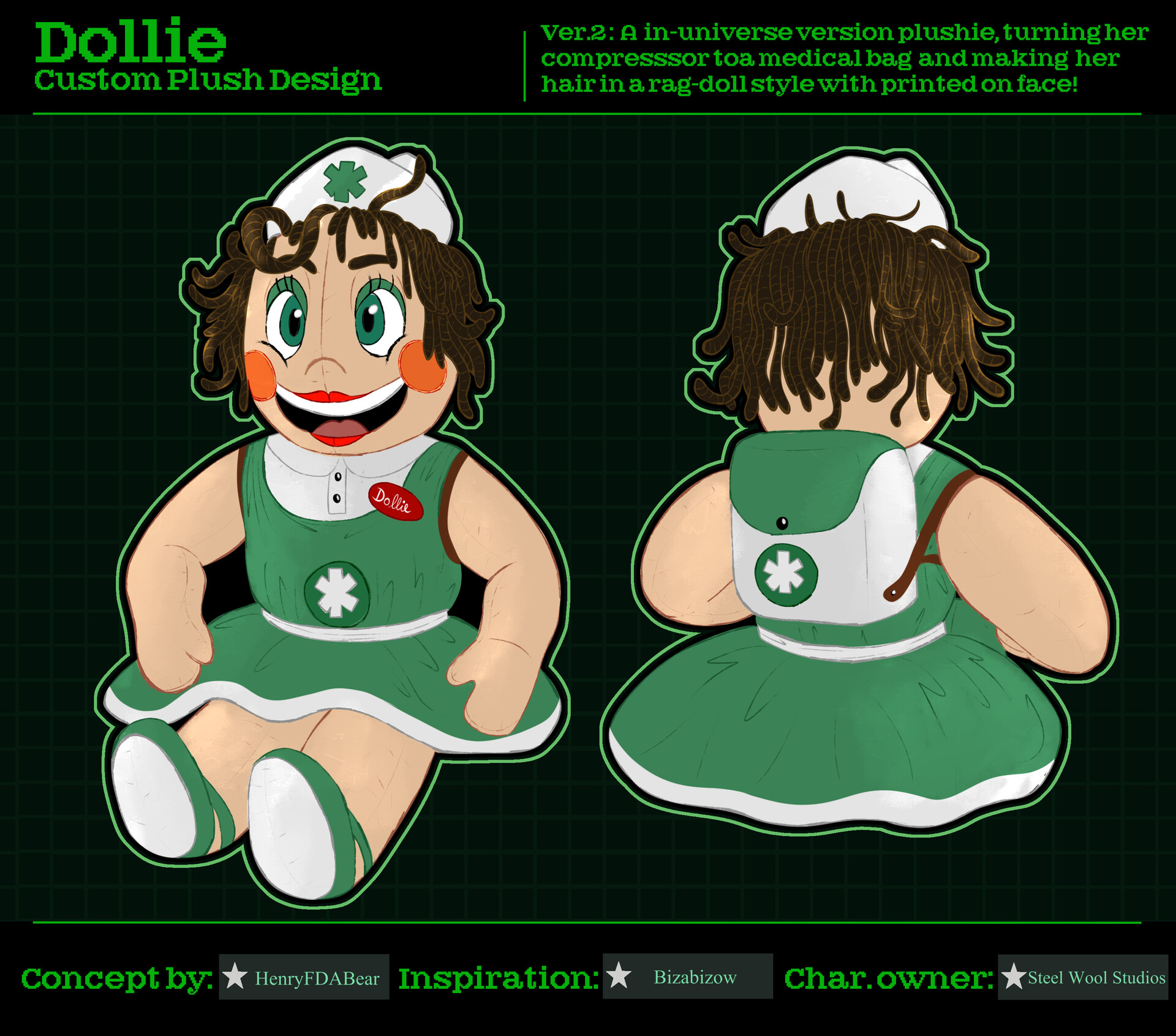 ArtStation - Secret of the Mimic Dollie Plushie