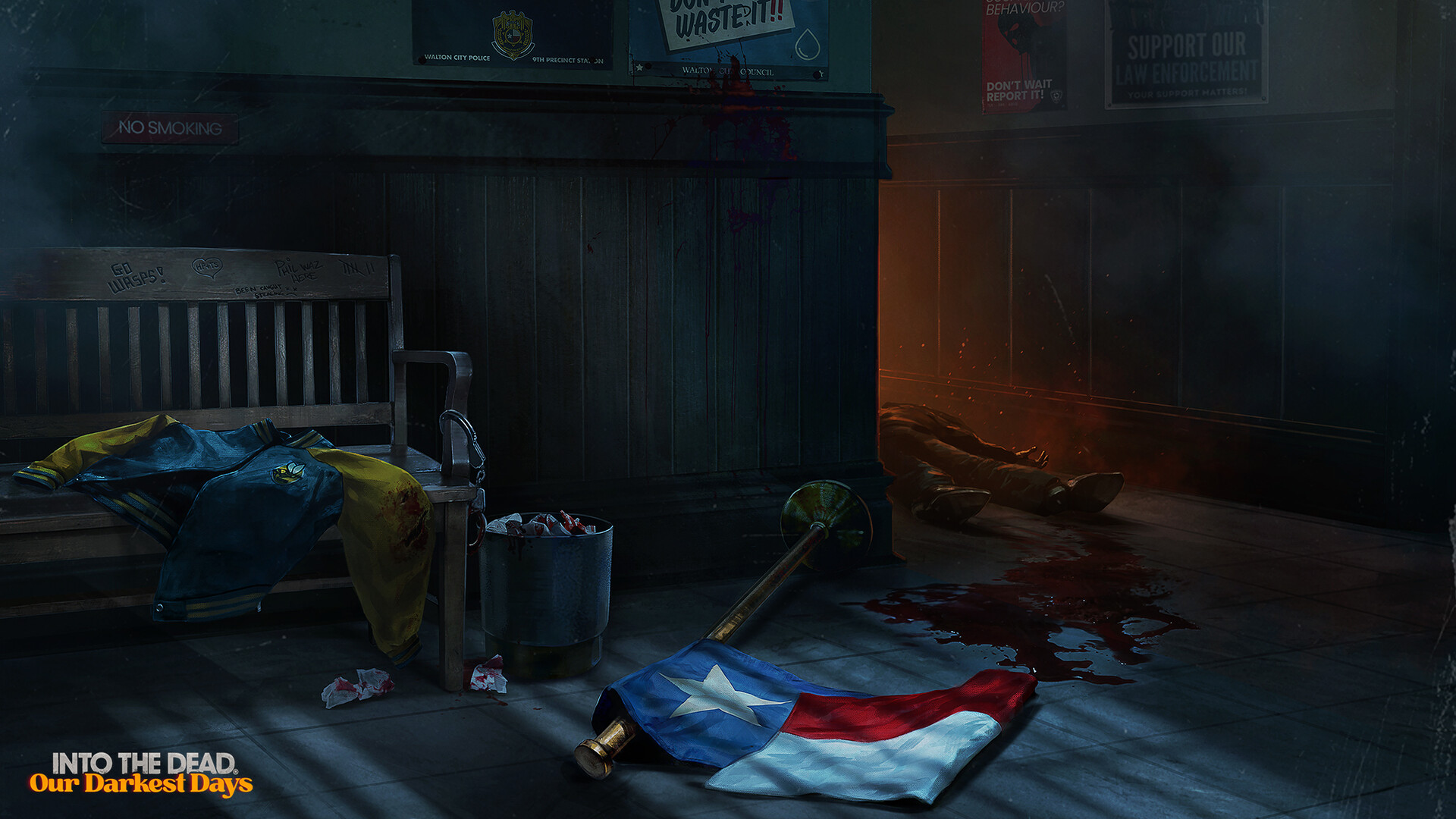 Paul Tobin Art - Police Station