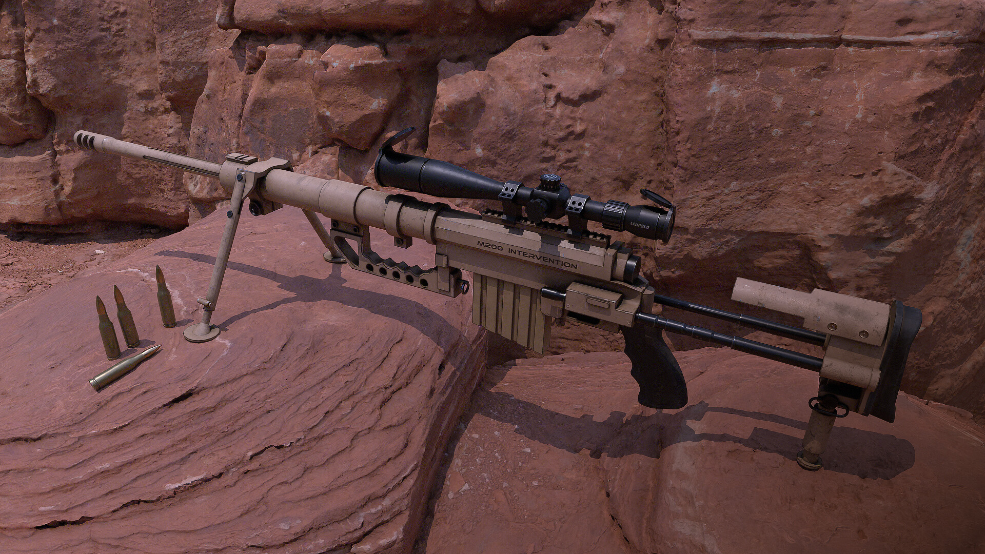 ArtStation - CheyTac M200 Intervention bolt-action sniper rifles