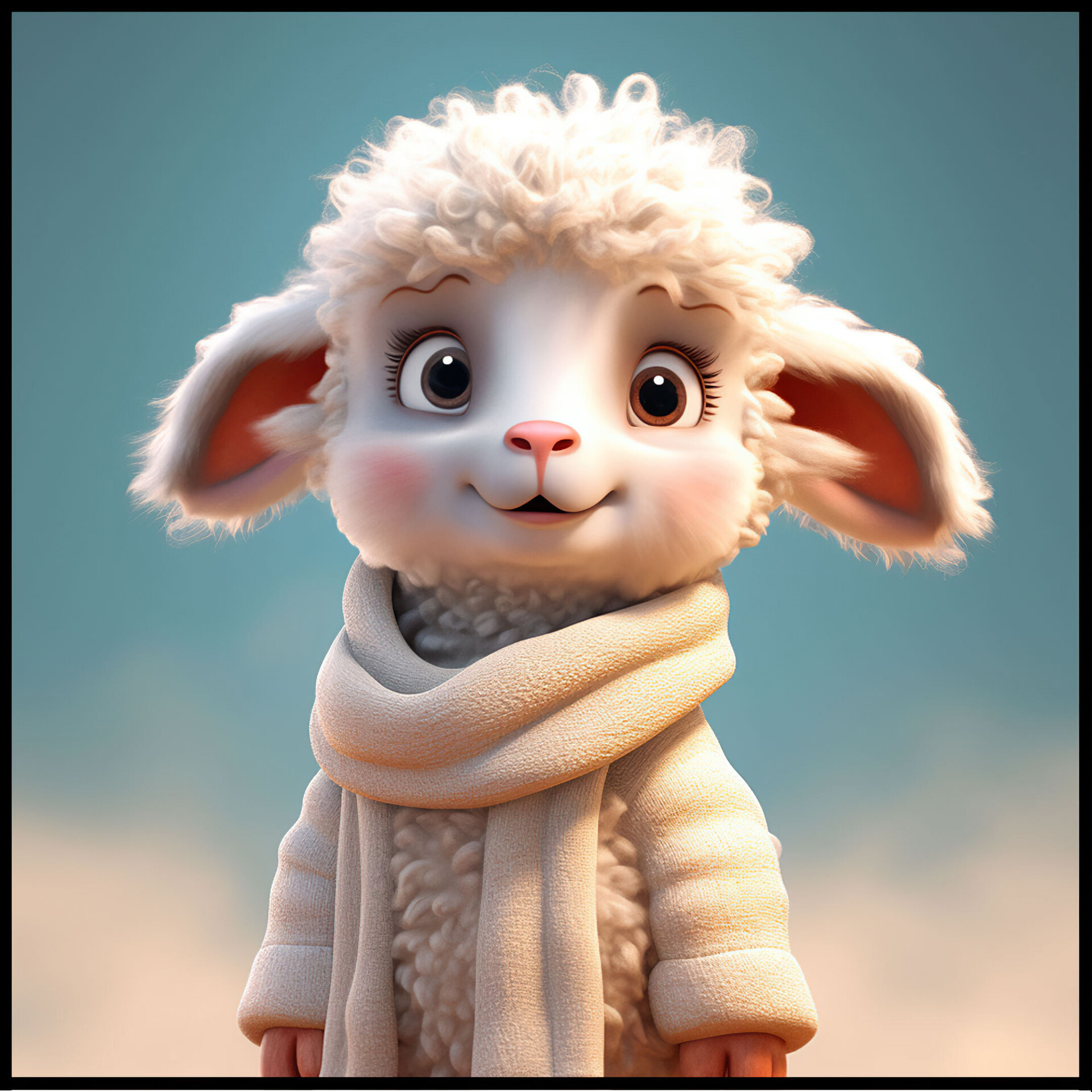 ArtStation - Cartoon Sheep Characters